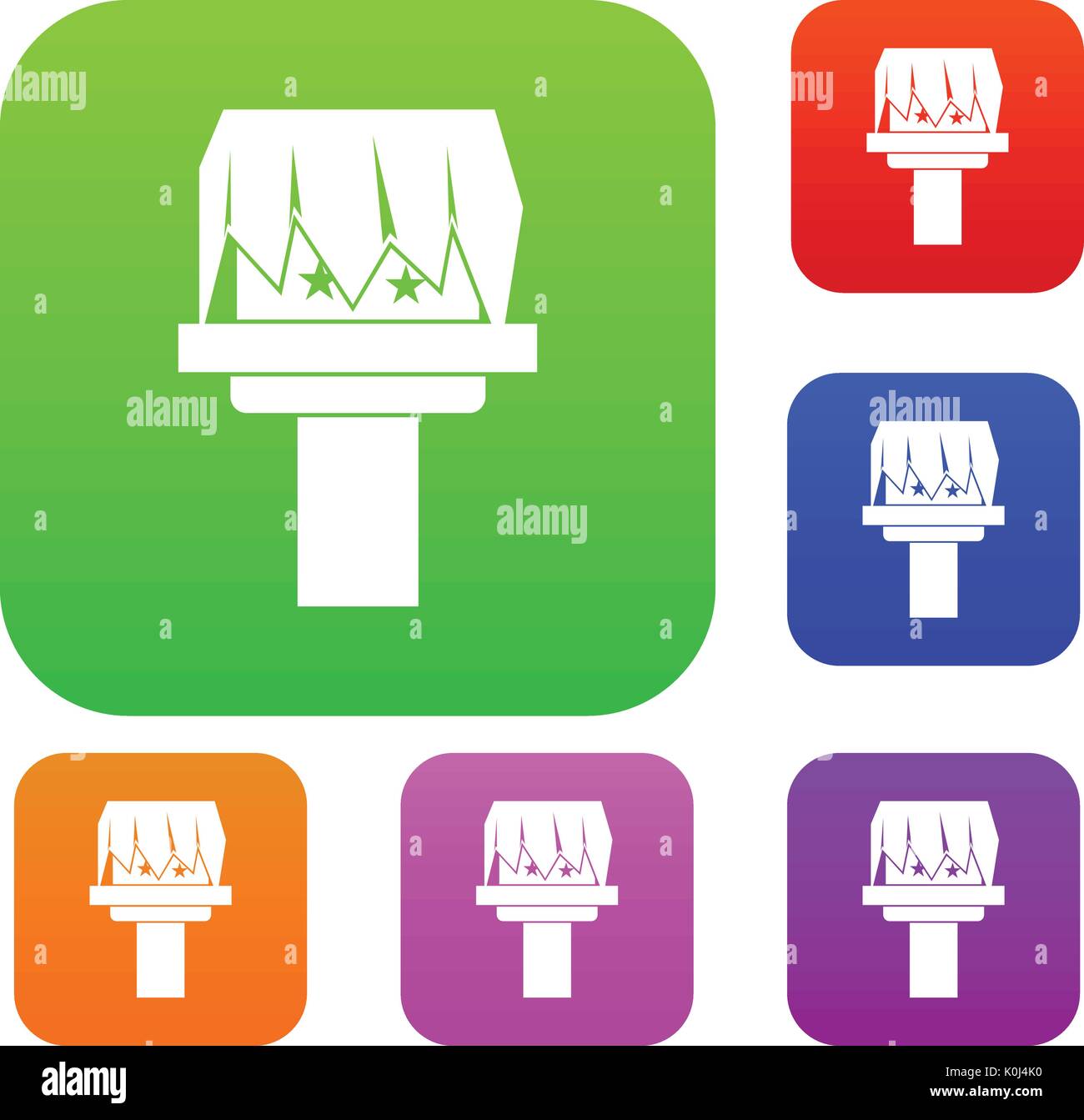 Red magician box Stock Vector Images - Alamy
