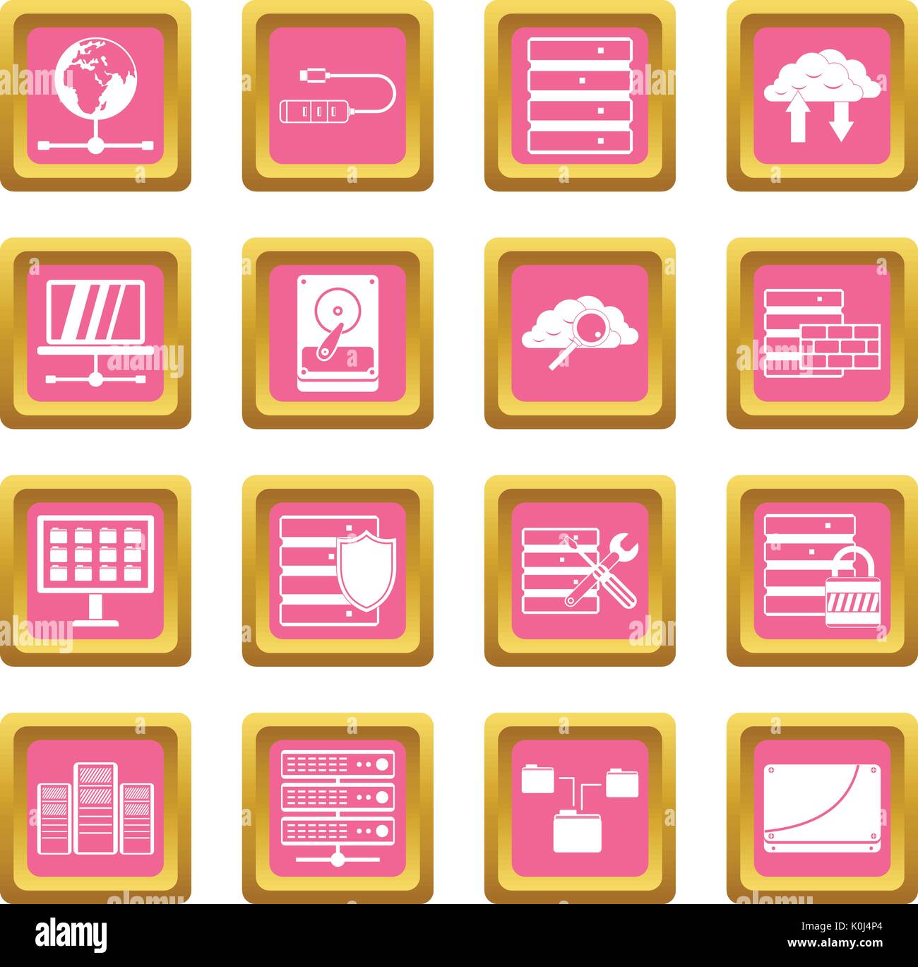 It architecture diagram server Stock Vector Images - Alamy