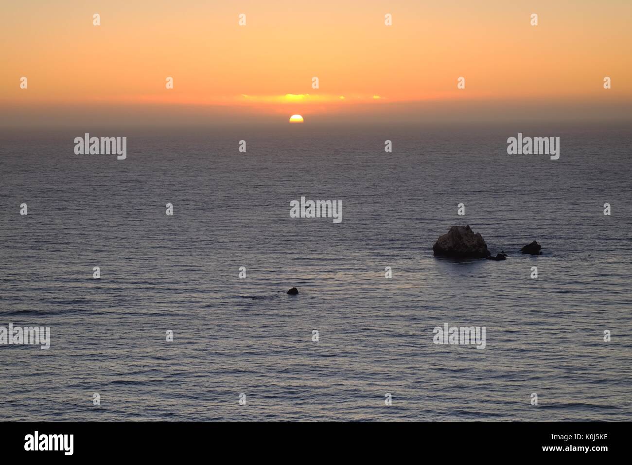Seaview sunset amazing landscape hi-res stock photography and images ...
