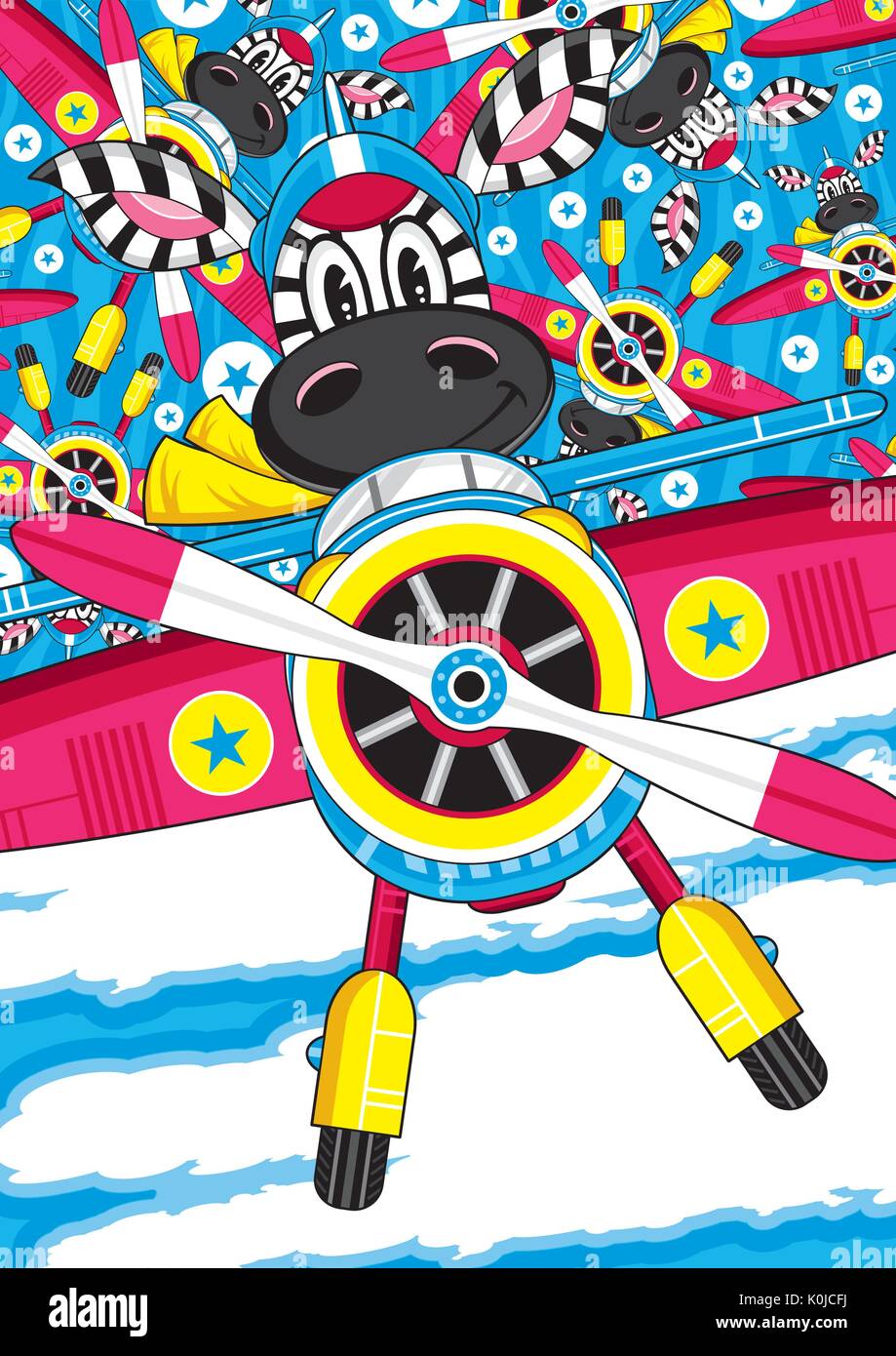 Zebra pilot hi-res stock photography and images - Alamy