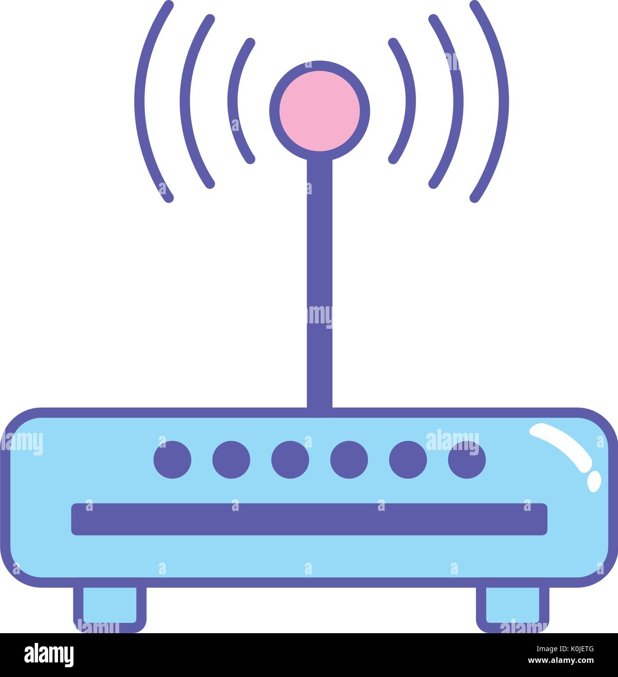 router wifi connection network technology Stock Vector Image & Art - Alamy