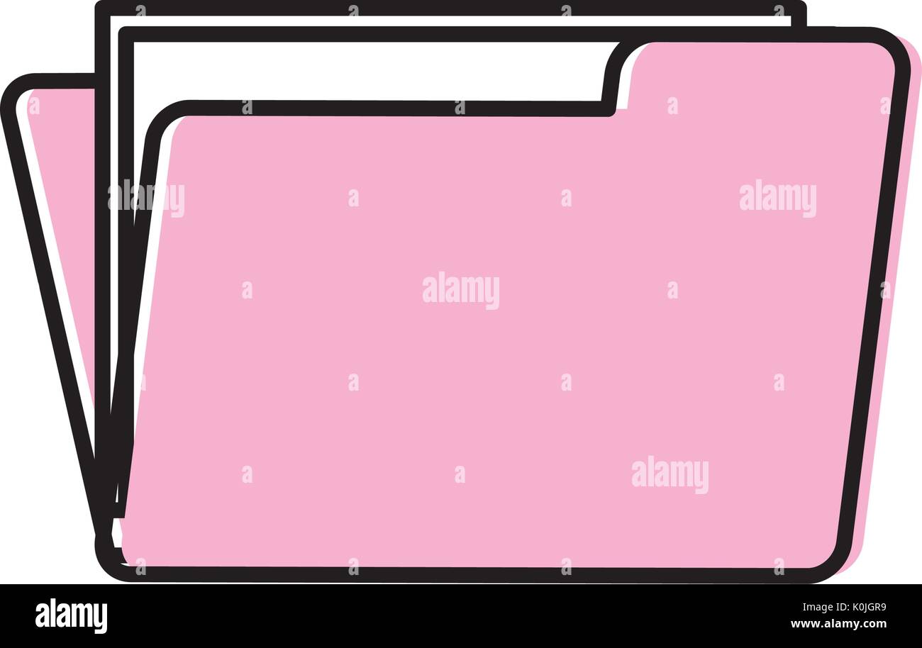 folder file with important business documents Stock Vector Image & Art ...