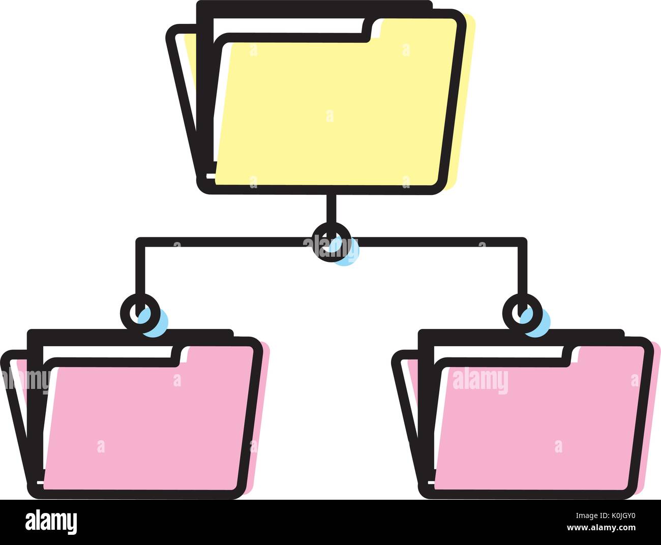 folder file data center server Stock Vector Image & Art - Alamy