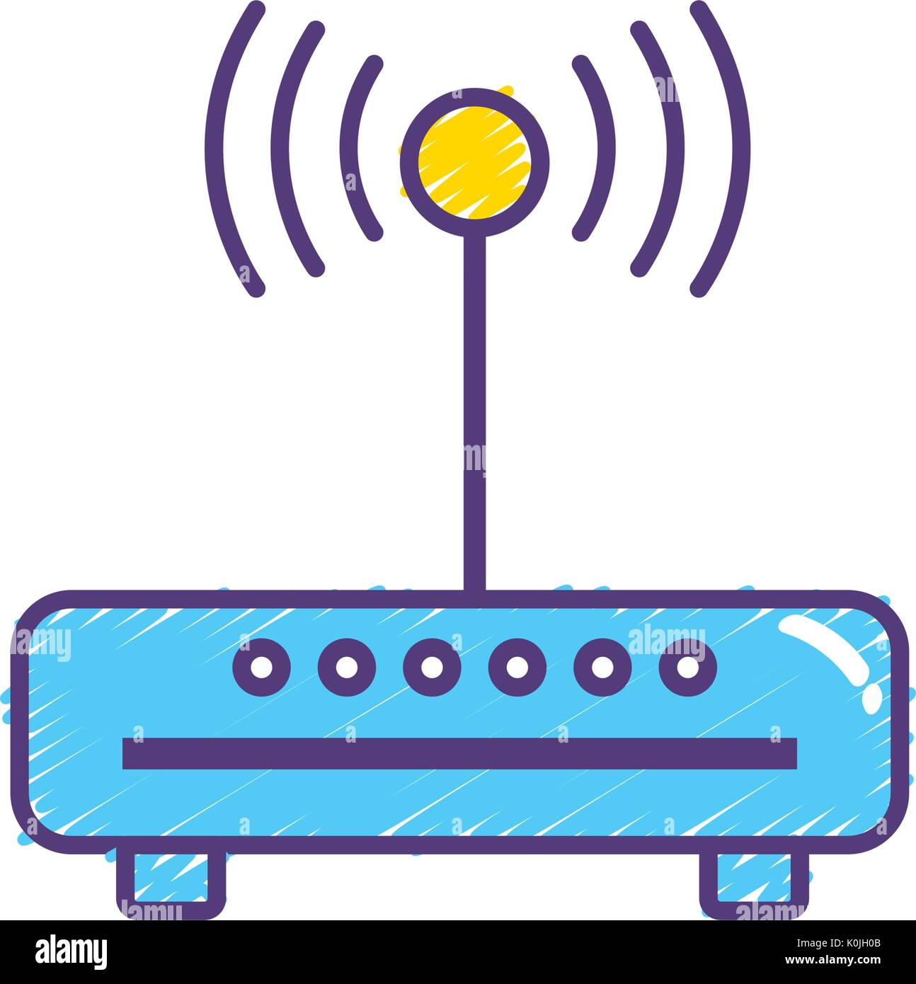 router wifi connection network technology Stock Vector Image & Art - Alamy