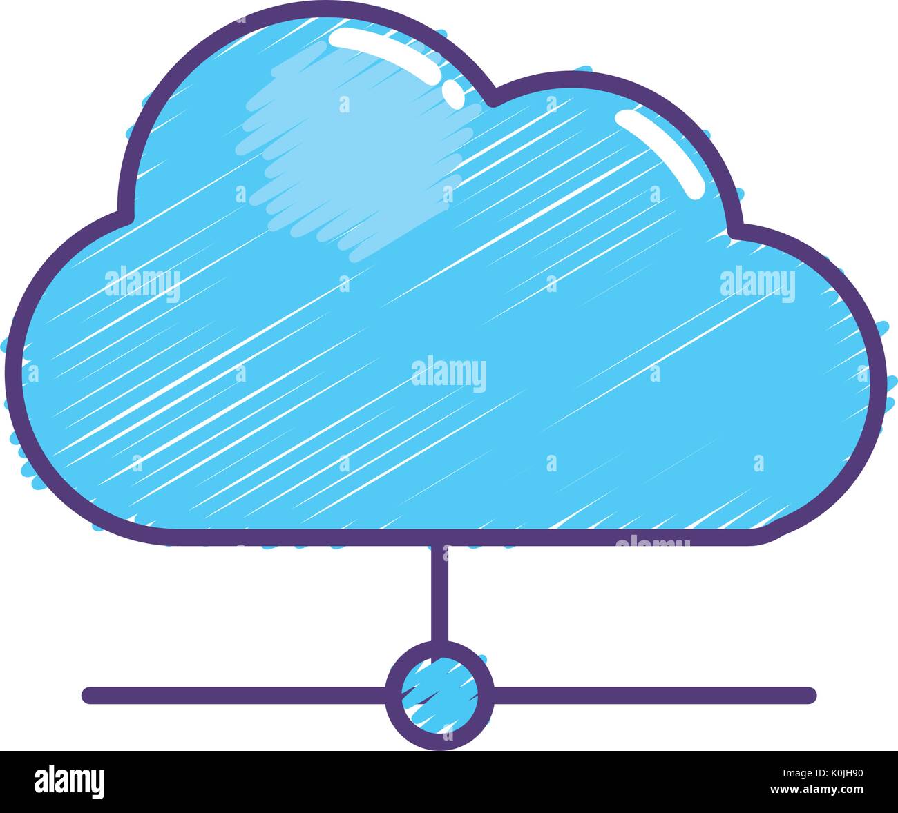 cloud data connection network information Stock Vector Image & Art - Alamy