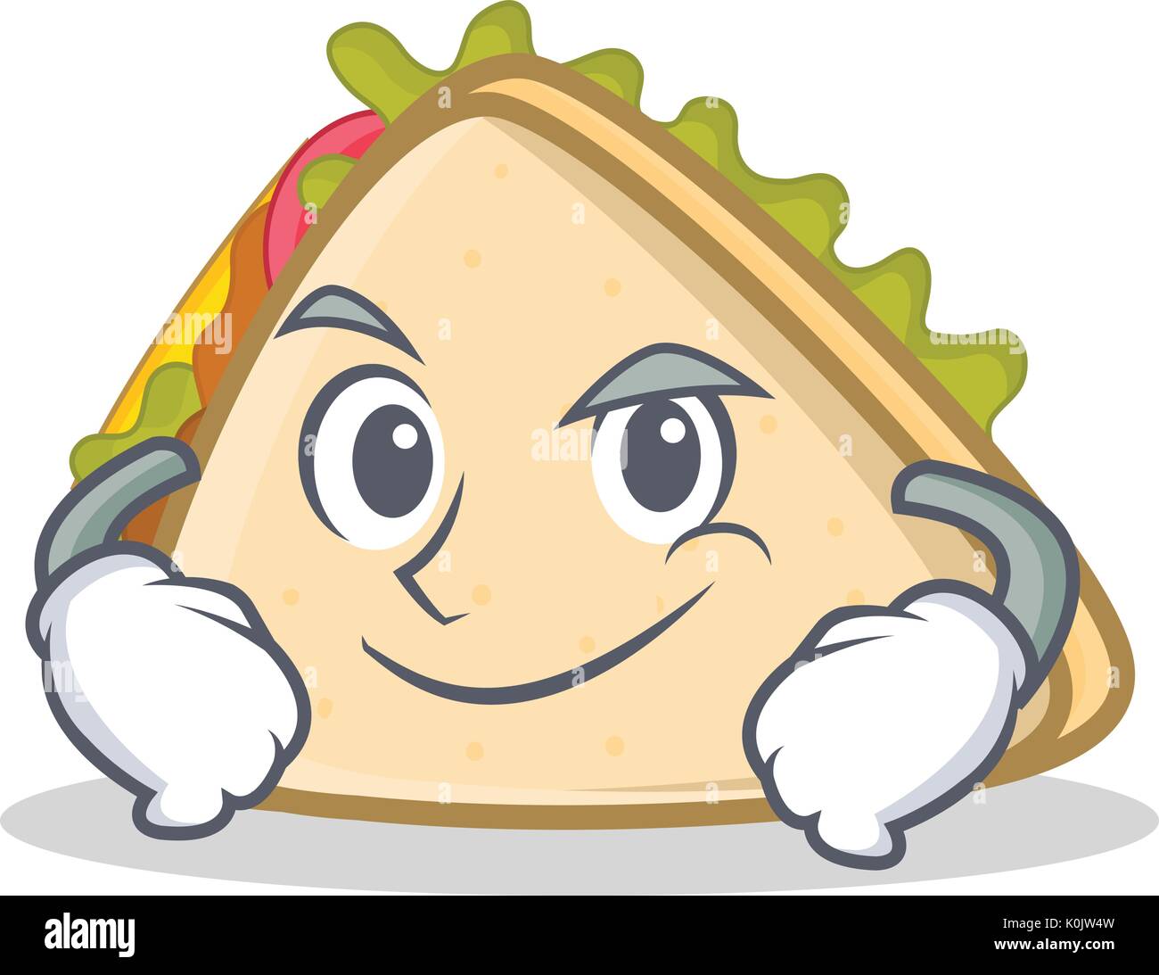 Smirking child Stock Vector Images - Alamy