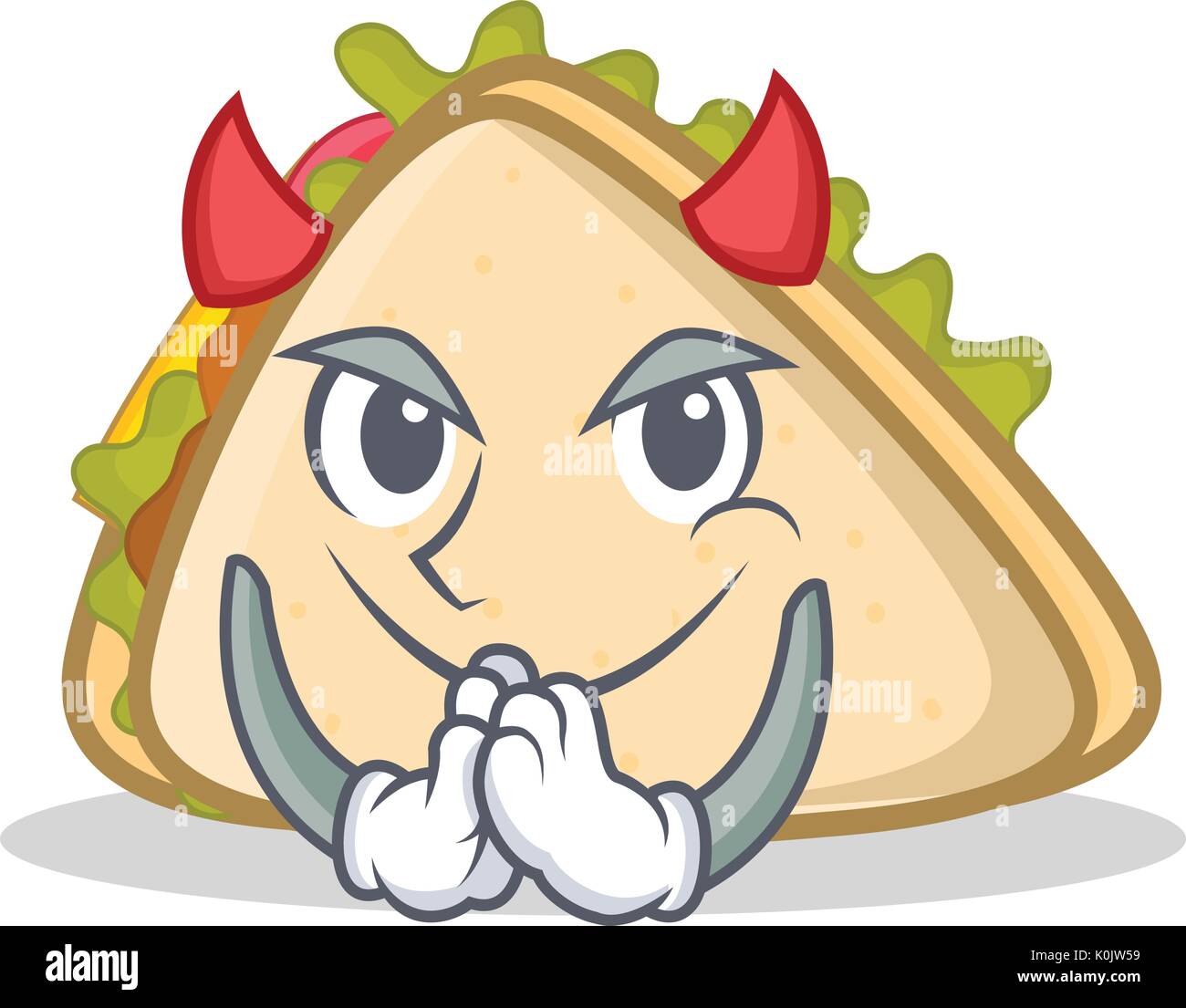 Fat devil cartoon hi-res stock photography and images - Alamy