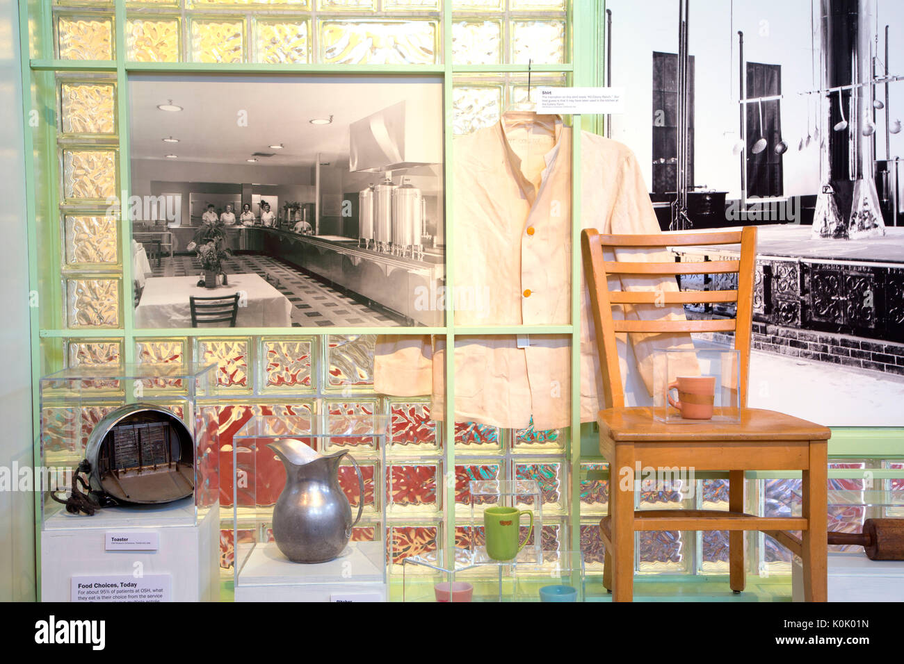 Kitchen display, The Oregon State Hospital Museum of Mental Health ...