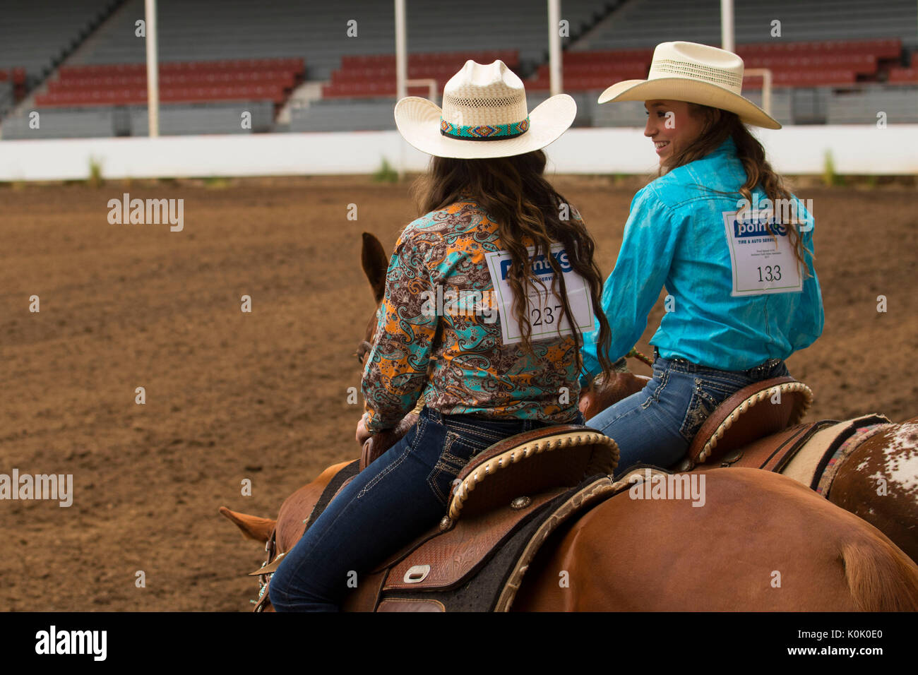 Rodeo girls hi-res stock photography and images - Alamy