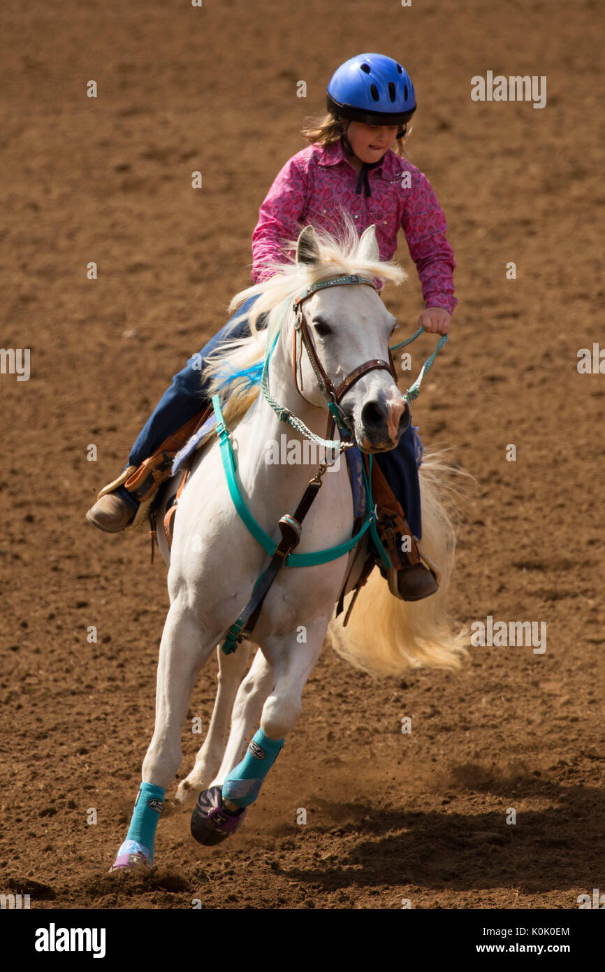 Youth barrel racing hi-res stock photography and images - Alamy
