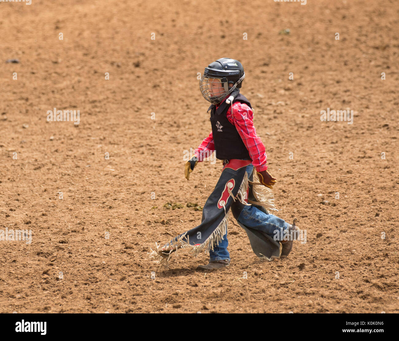 Cowboy, St Paul Junior Rodeo, St Paul, Oregon Stock Photo - Alamy