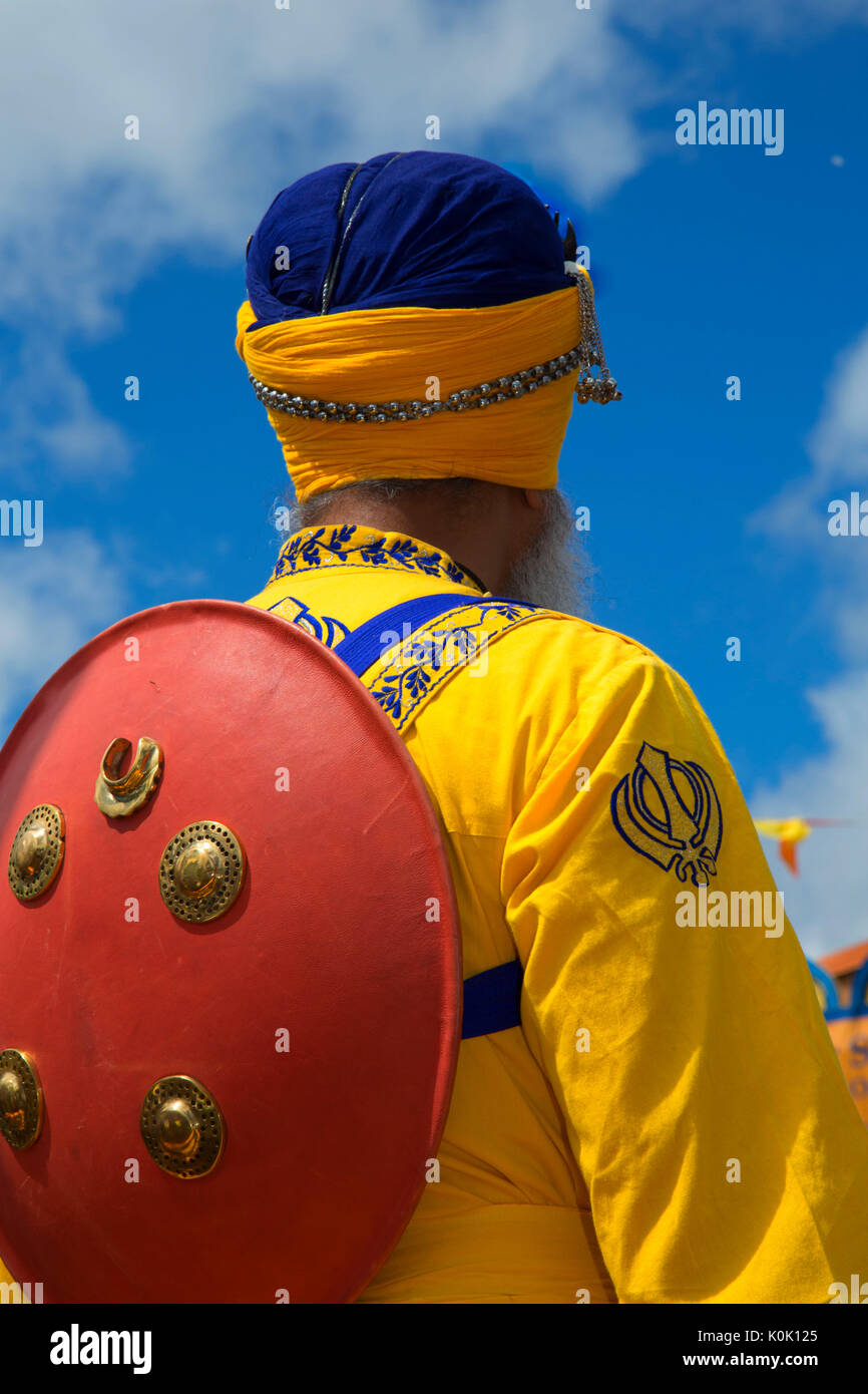 Sikh man, Sikh Day Parade, Salem, Oregon Stock Photo - Alamy