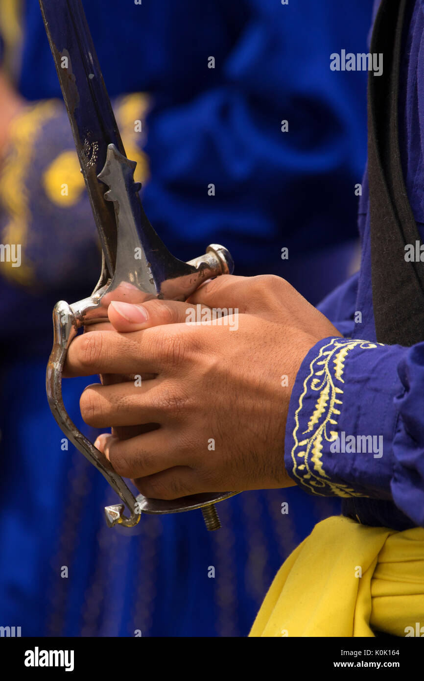 Kirpan sword, Sikh Day Parade, Salem, Oregon Stock Photo - Alamy