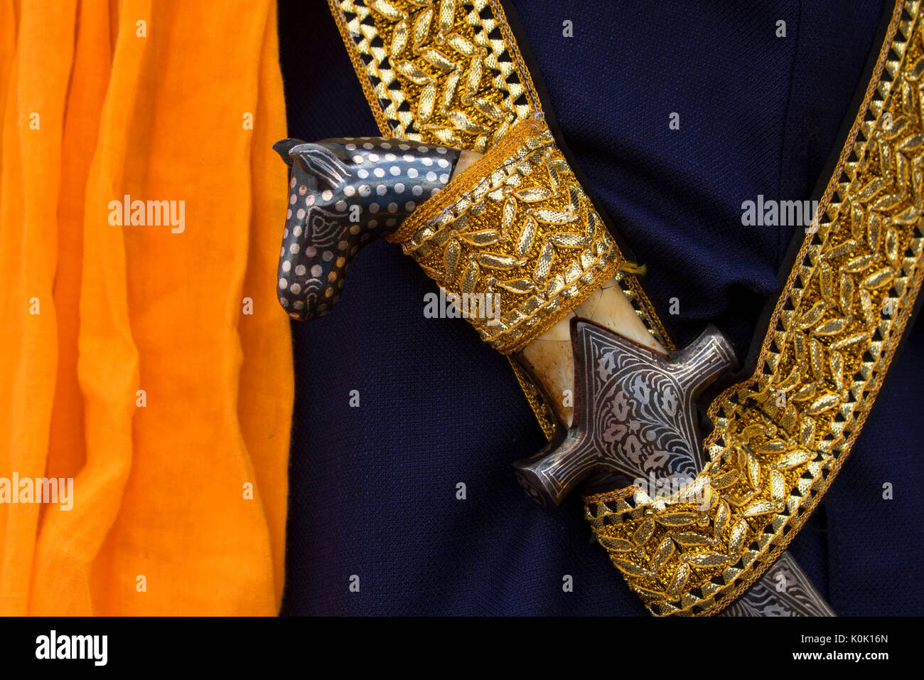 Kirpan knife, Sikh Day Parade, Salem, Oregon Stock Photo - Alamy