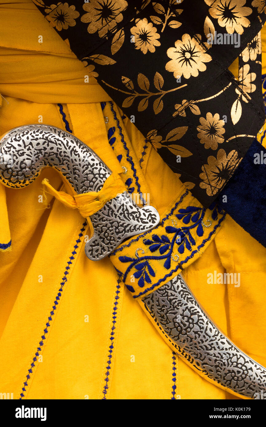 Kirpan knife, Sikh Day Parade, Salem, Oregon Stock Photo - Alamy