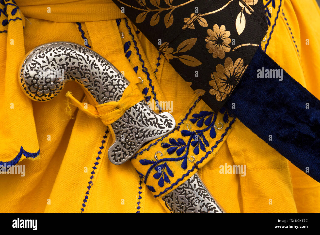 Kirpan knife, Sikh Day Parade, Salem, Oregon Stock Photo - Alamy