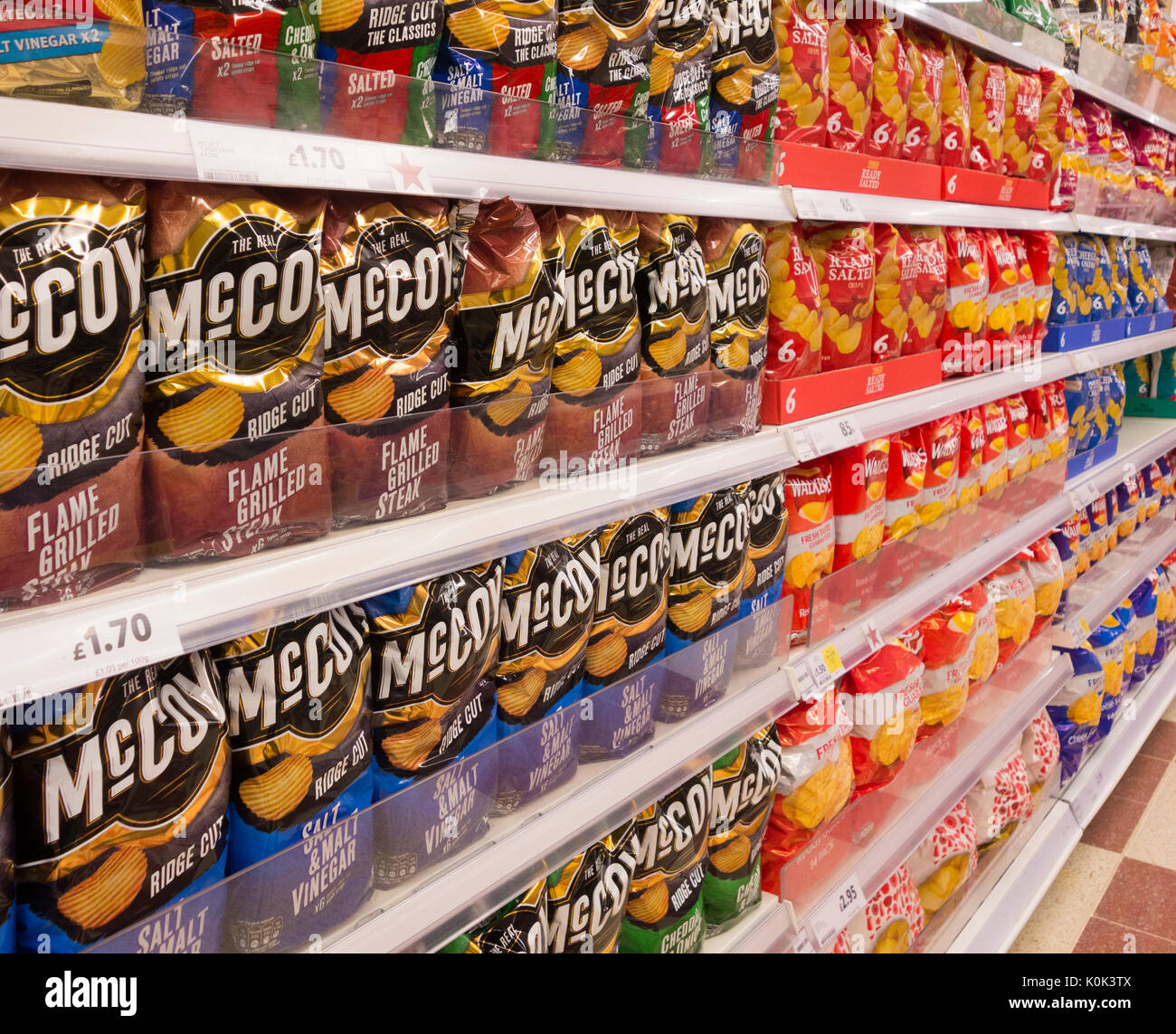 Crisps Supermarket High Resolution Stock Photography and Images - Alamy
