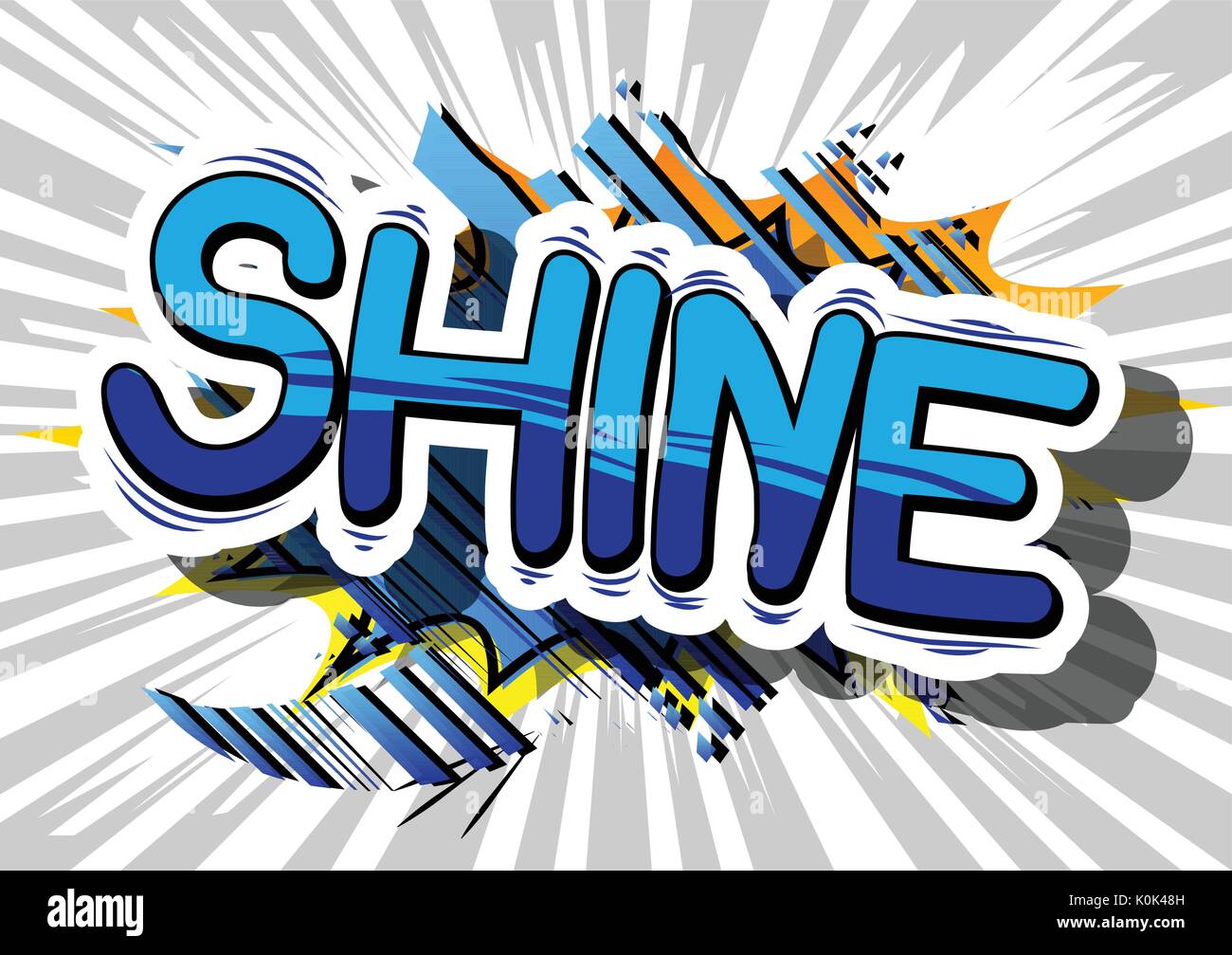 Word shine Stock Vector Images - Alamy