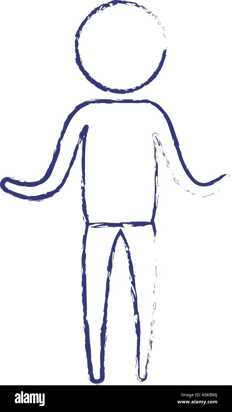 How To Draw A Man Standing Up