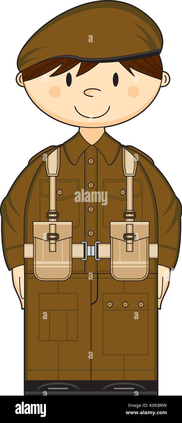 Ww1 army uniform Stock Vector Images - Alamy