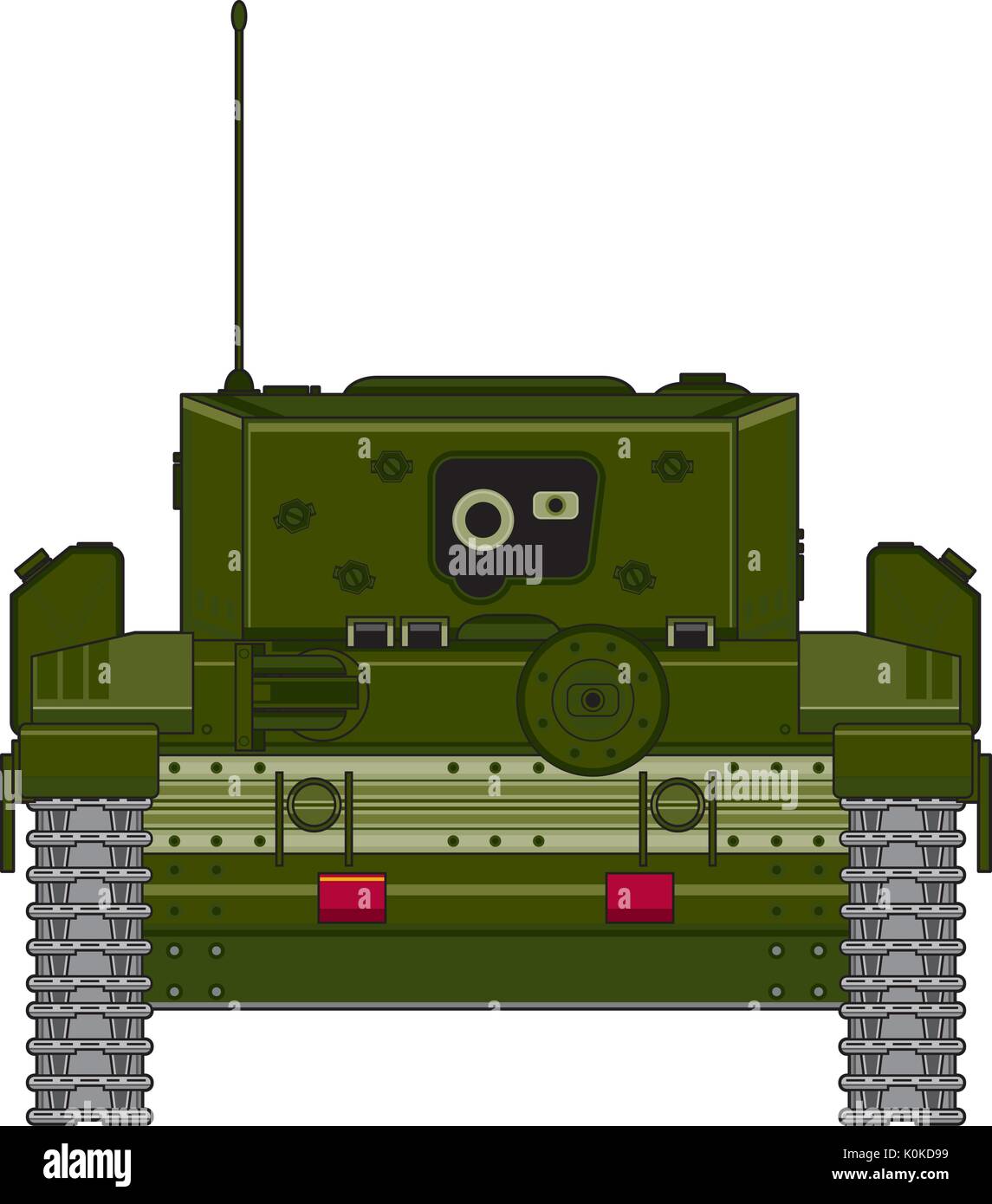Cartoon Military Tank Vector Illustration Stock Vector Image & Art - Alamy