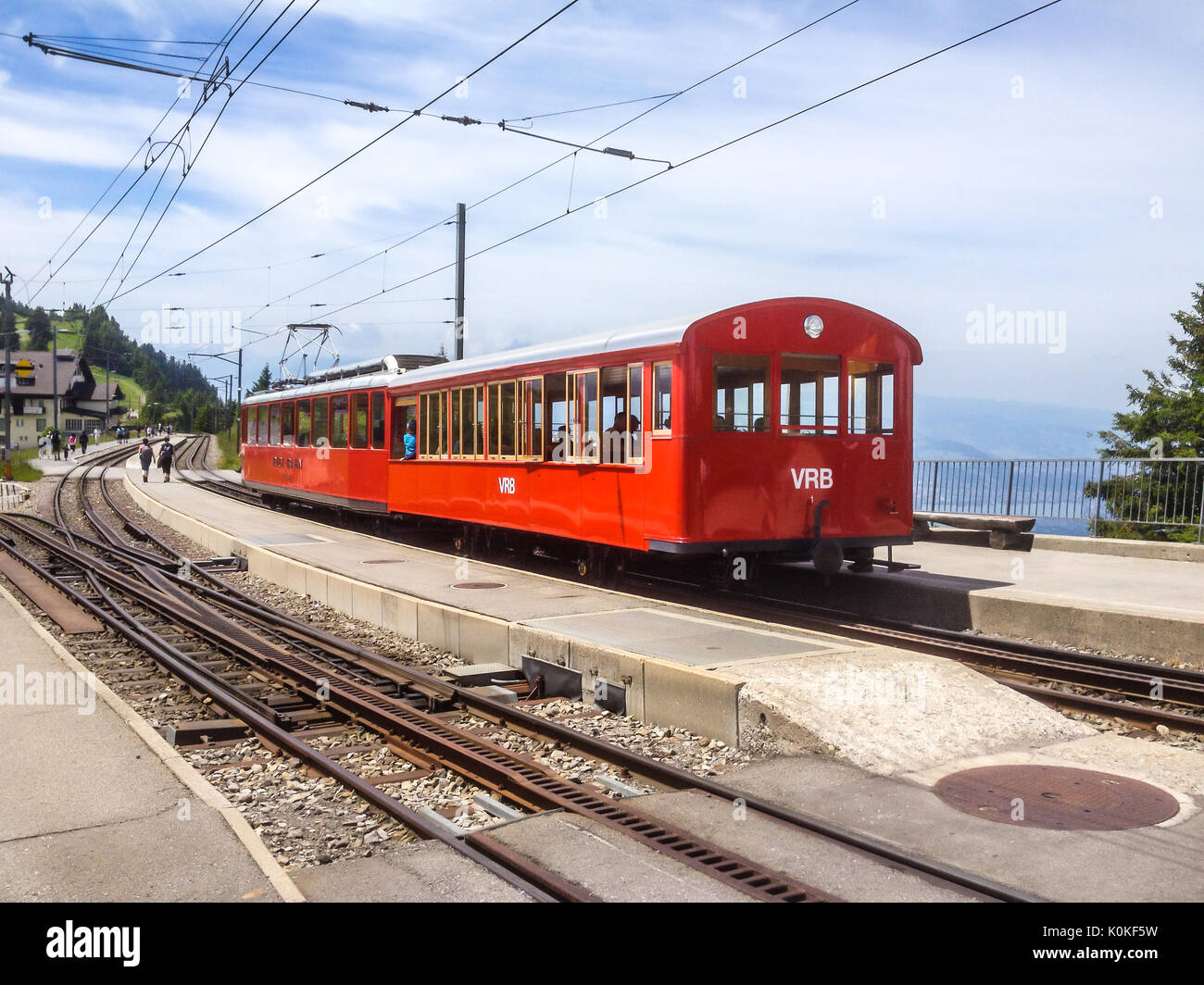 Rigi Railways, the highest standard gauge railway in Europe: Standard ...