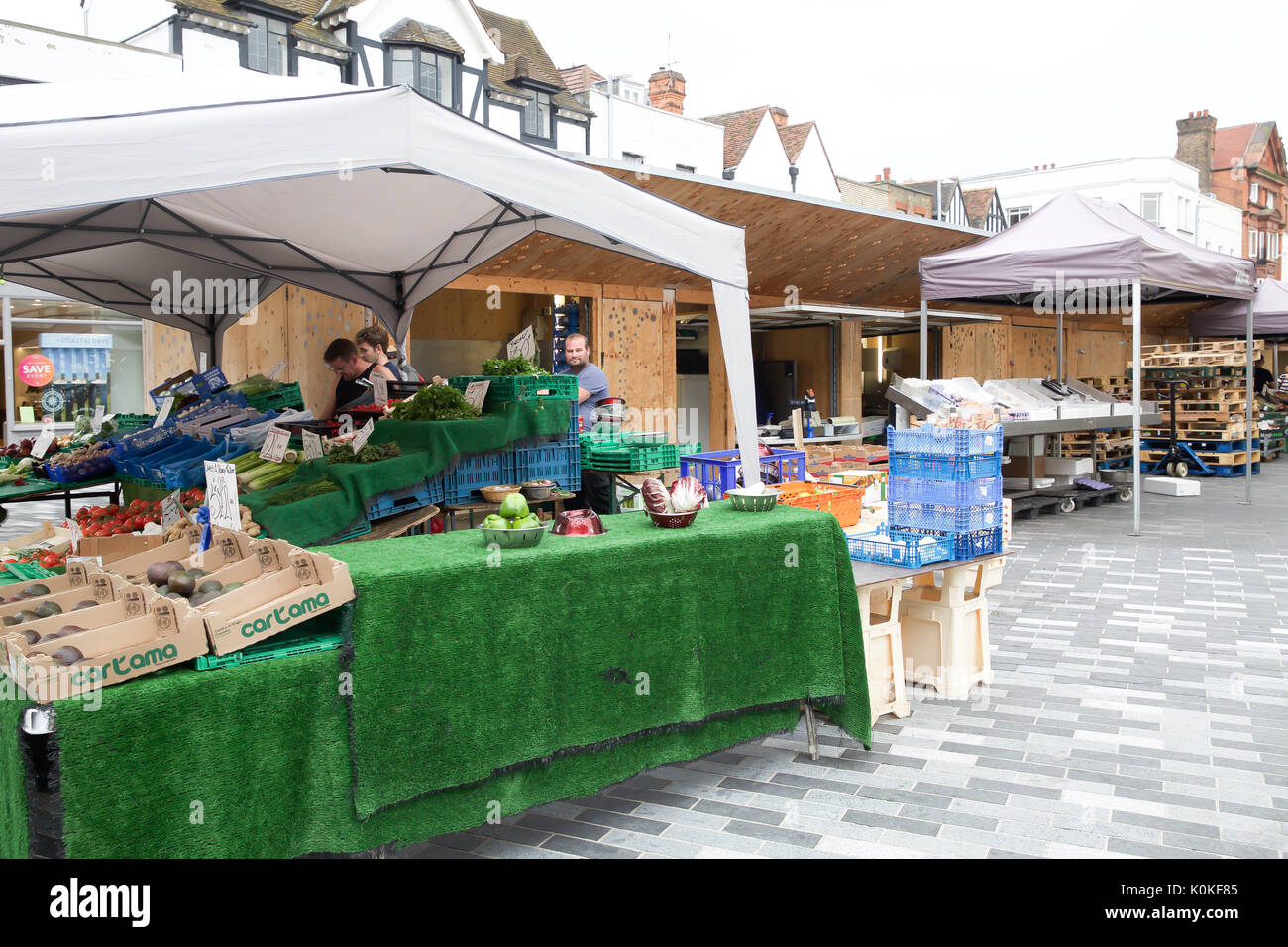 Market Square in Kingston Upon Thames Stock Photo - Alamy