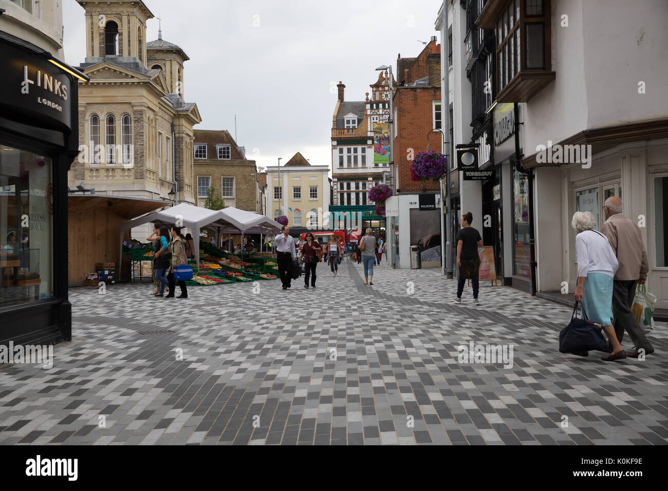 Market Square in Kingston Upon Thames Stock Photo - Alamy