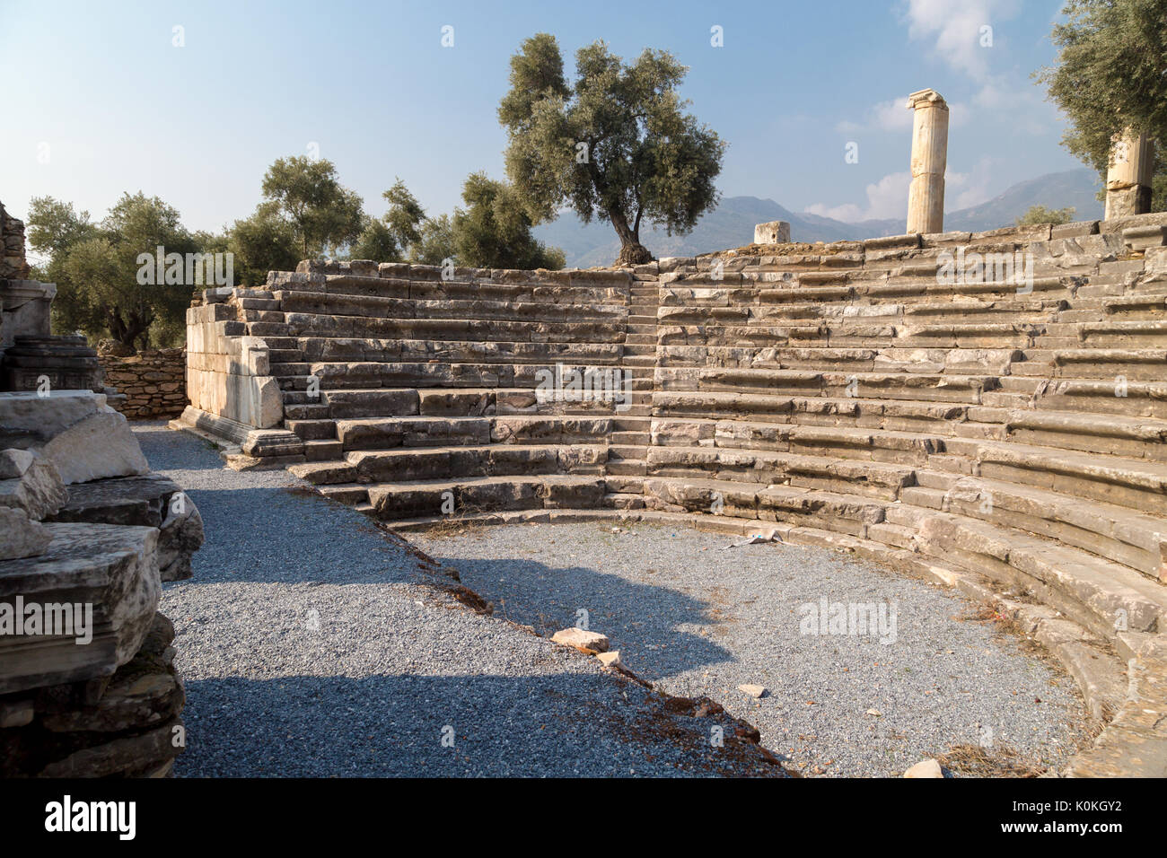 Historical heritage, Nysa ancient city in Aydin, Turkey Stock Photo - Alamy