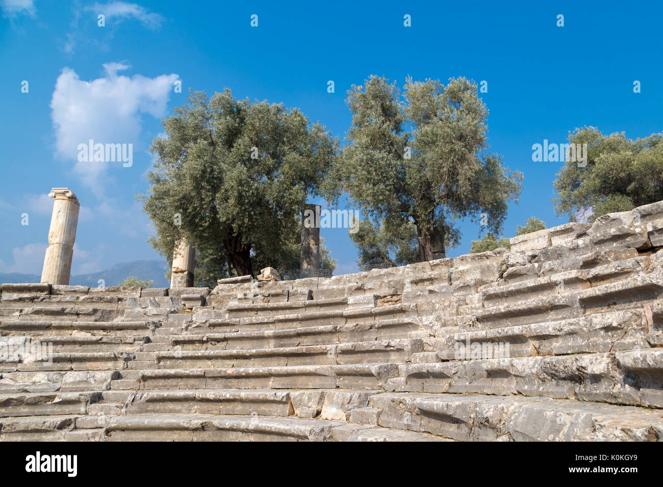 Historical heritage, Nysa ancient city in Aydin, Turkey Stock Photo - Alamy