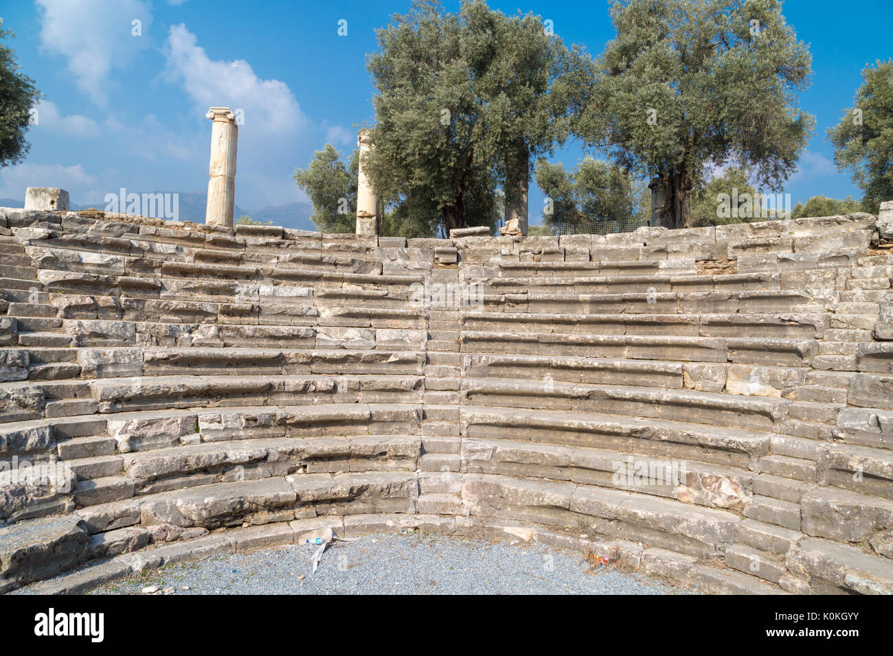 Historical heritage, Nysa ancient city in Aydin, Turkey Stock Photo - Alamy