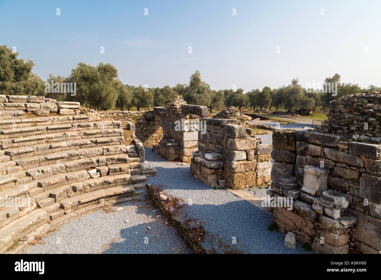 Historical heritage, Nysa ancient city in Aydin, Turkey Stock Photo - Alamy