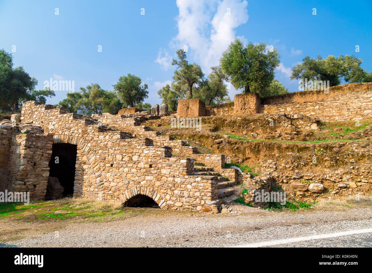 Historical heritage, Nysa ancient city in Aydin, Turkey Stock Photo - Alamy