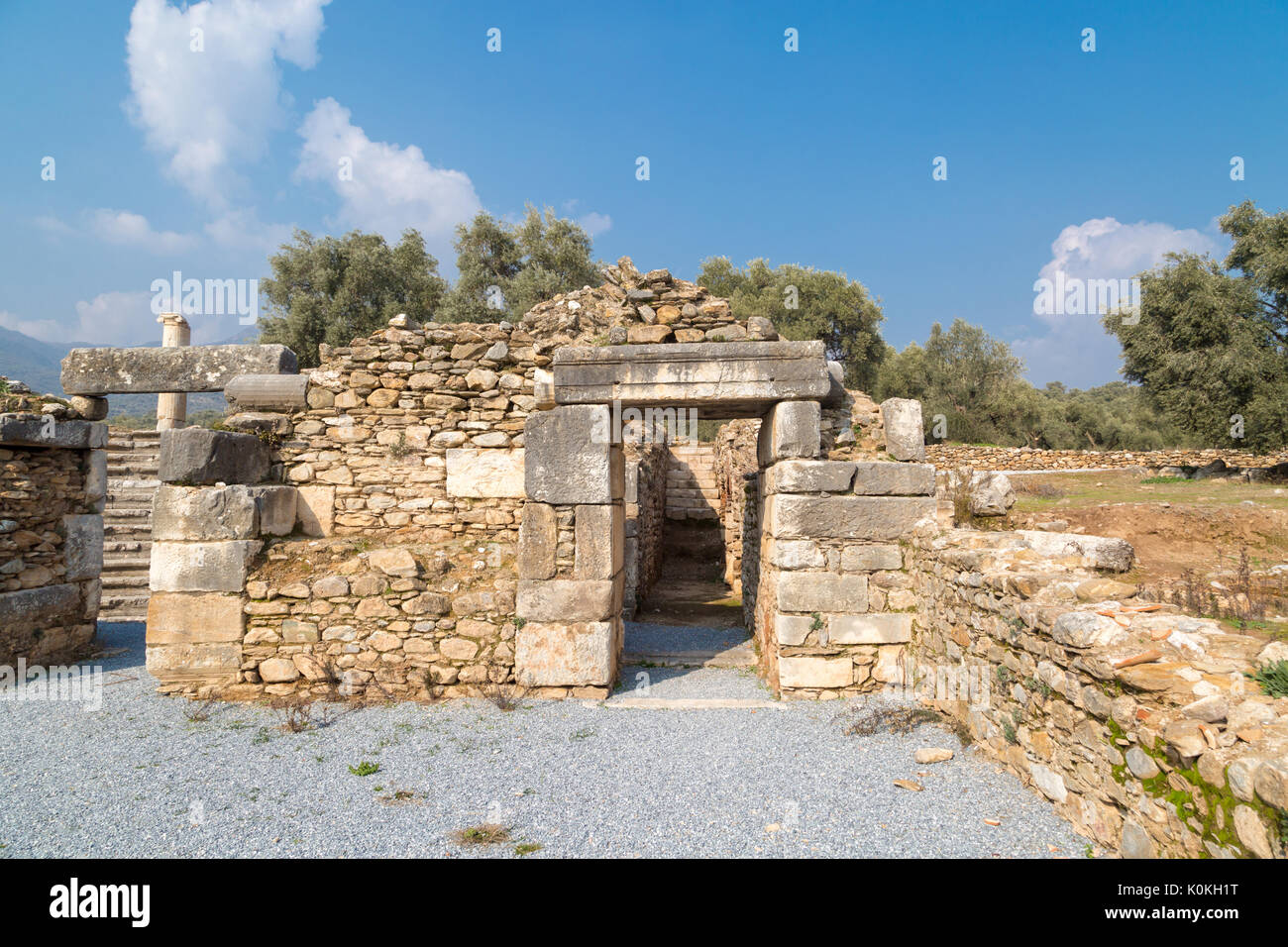 Historical heritage, Nysa ancient city in Aydin, Turkey Stock Photo - Alamy