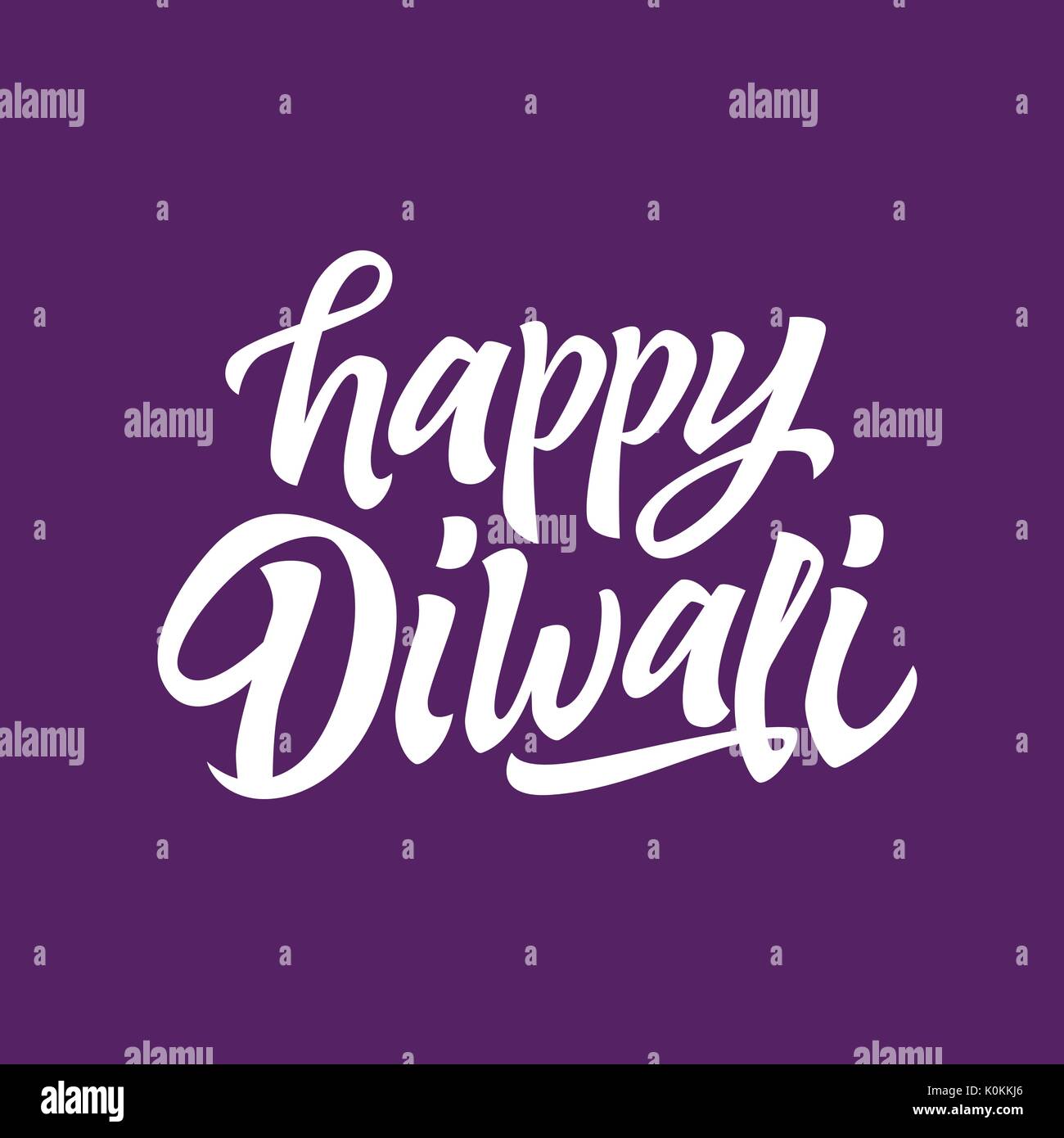 Happy diwali calligraphy hand Stock Vector Images - Alamy