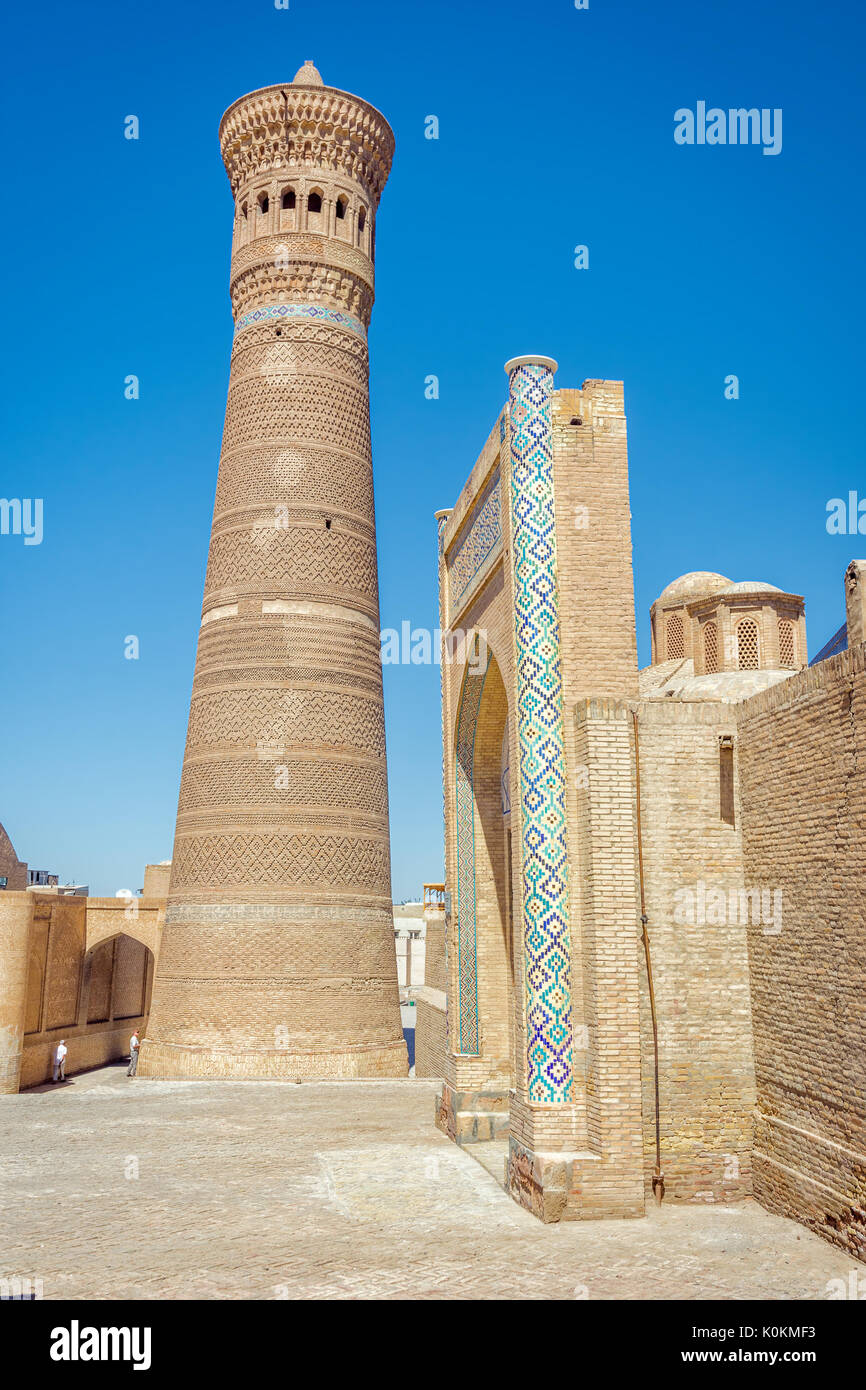 Kalyan minaret and Kalyan mosque, Bukhara, Uzbekistan Stock Photo - Alamy