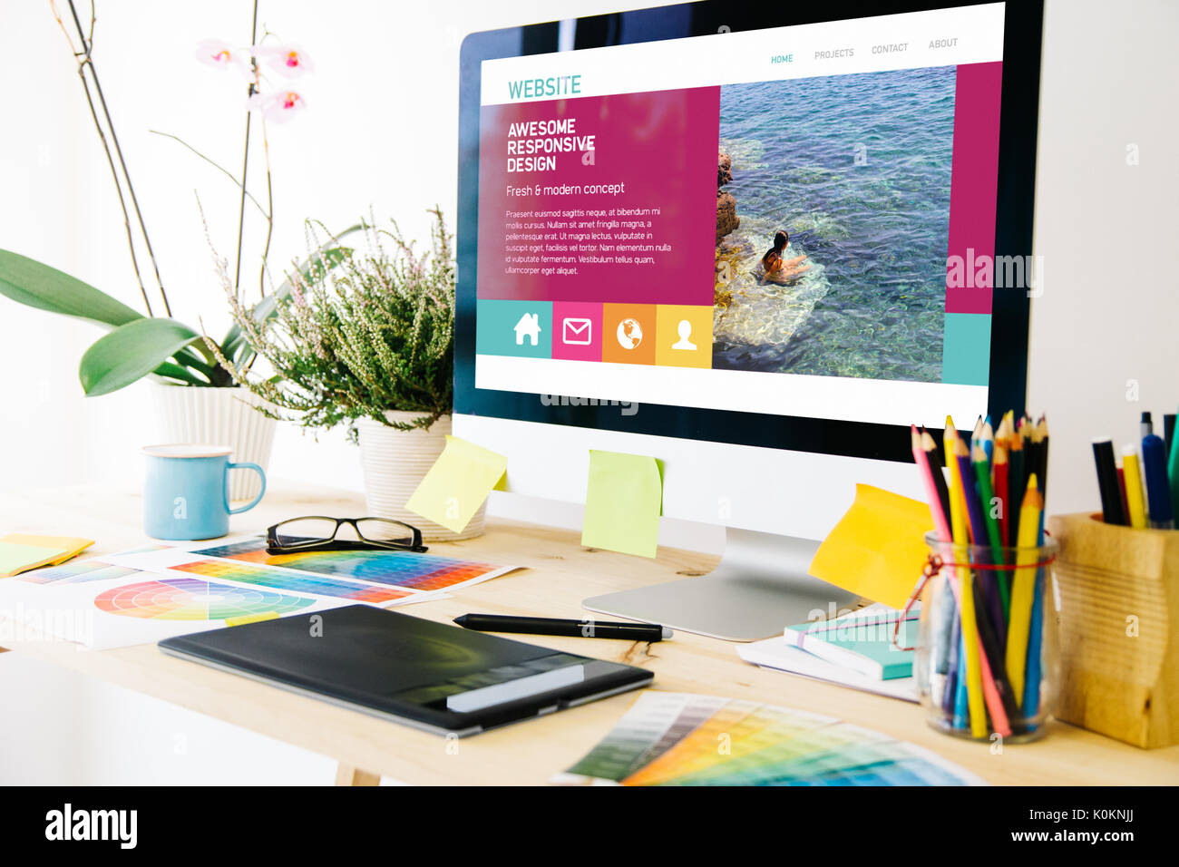 Fashion design studio hi-res stock photography and images - Alamy