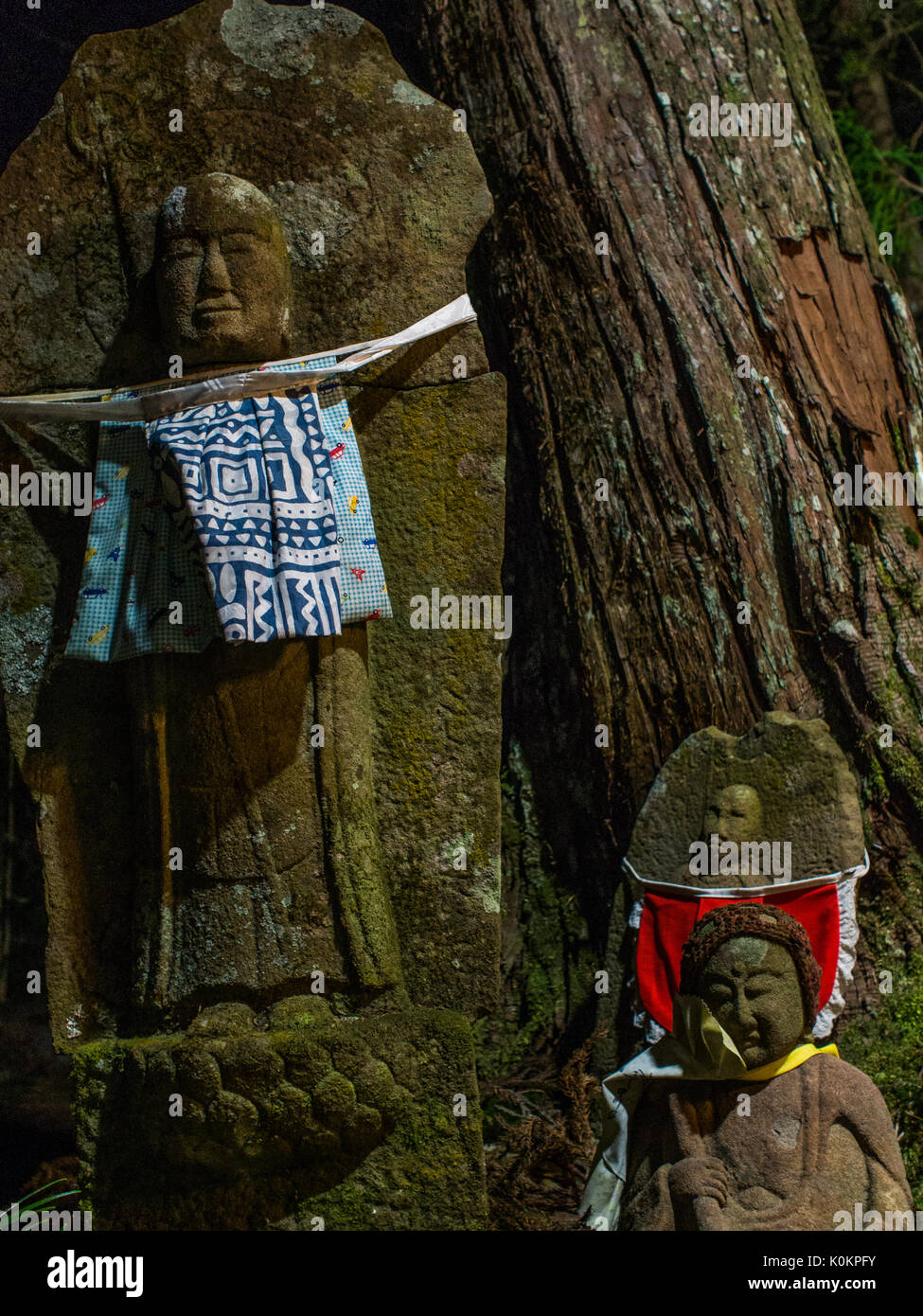 Buddhist statues of jizo hi-res stock photography and images - Alamy