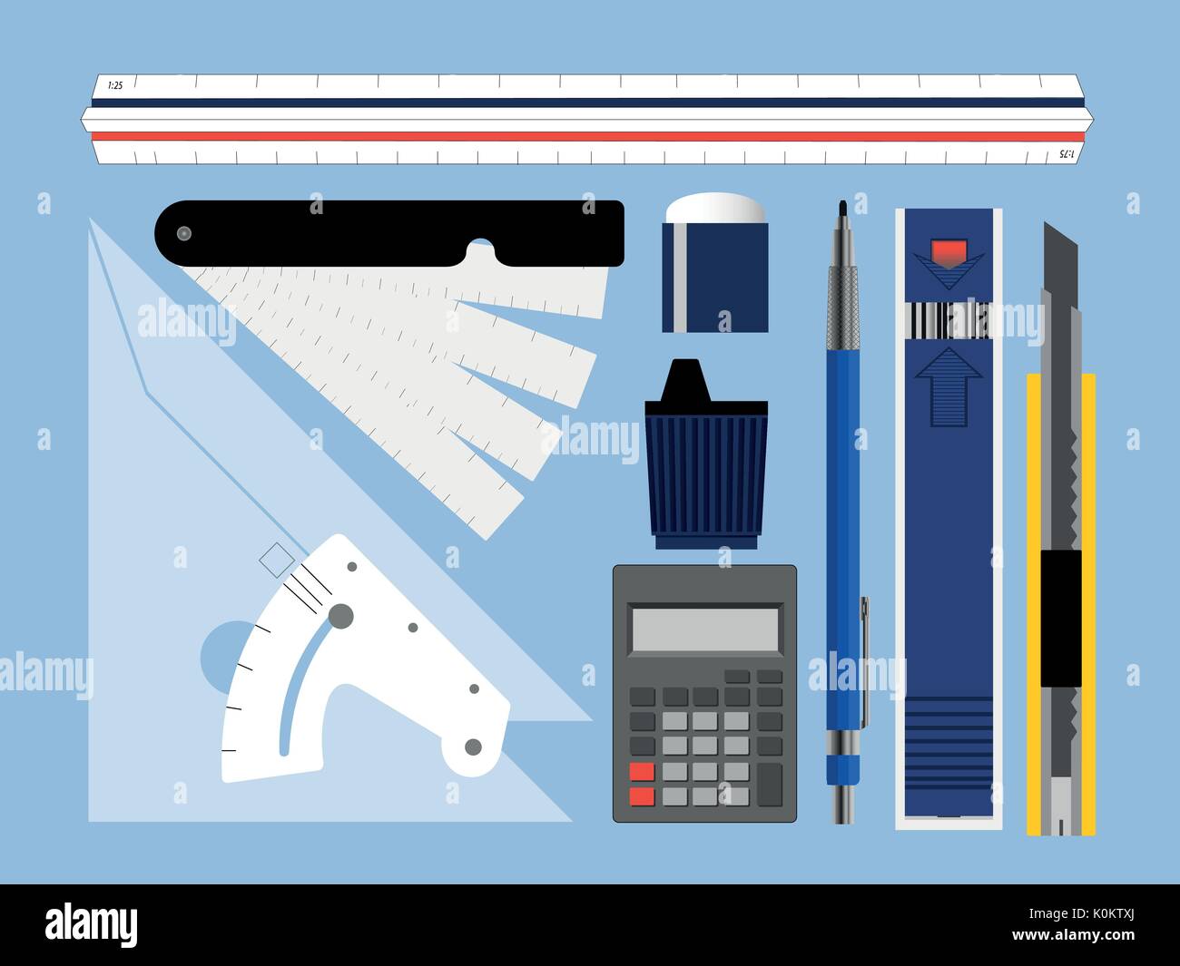 Engineer vector vectors hi-res stock photography and images - Alamy