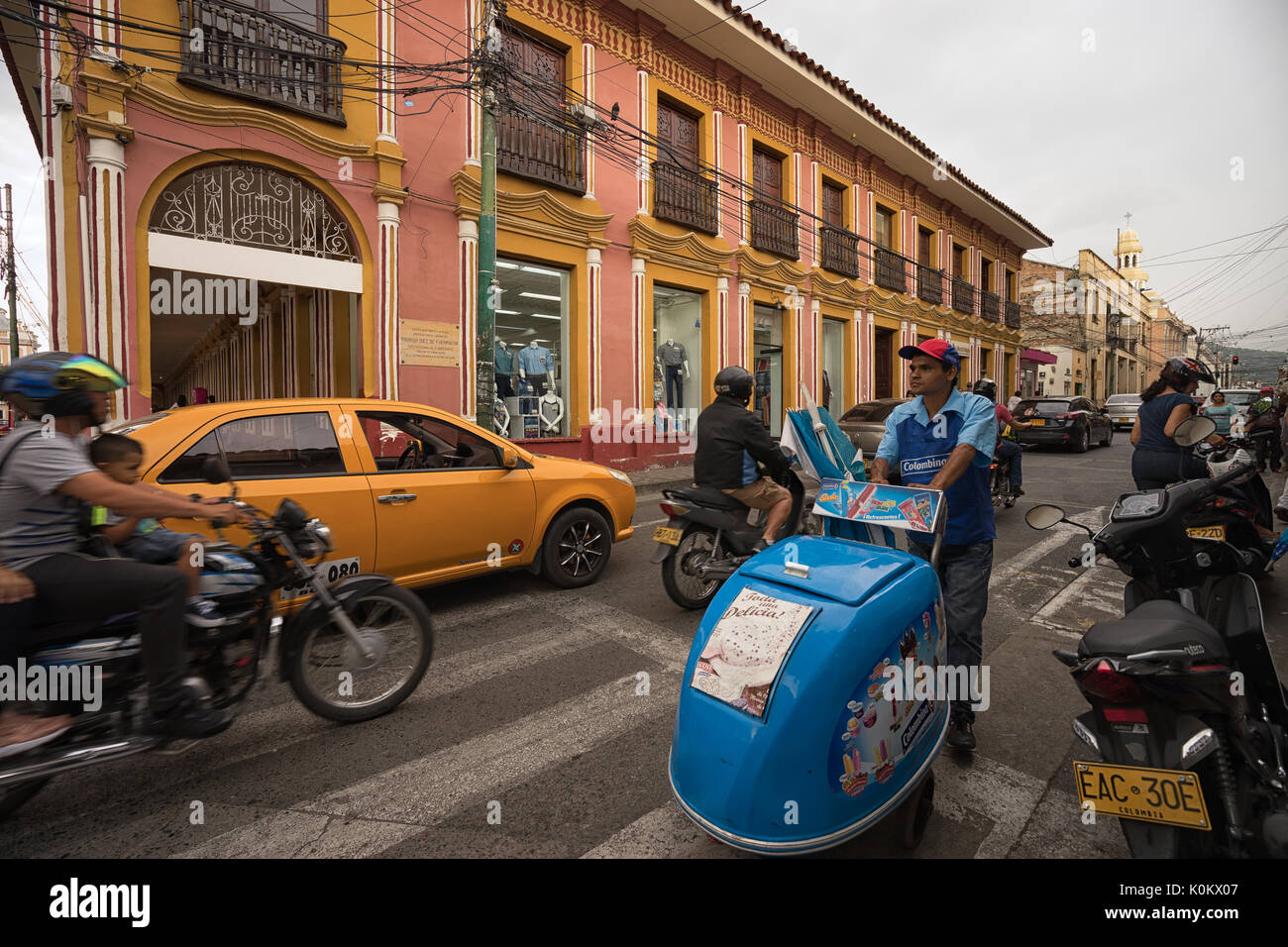 Buga Valle de Cauca Colombia is known for pilgrimage Stock Photo - Alamy