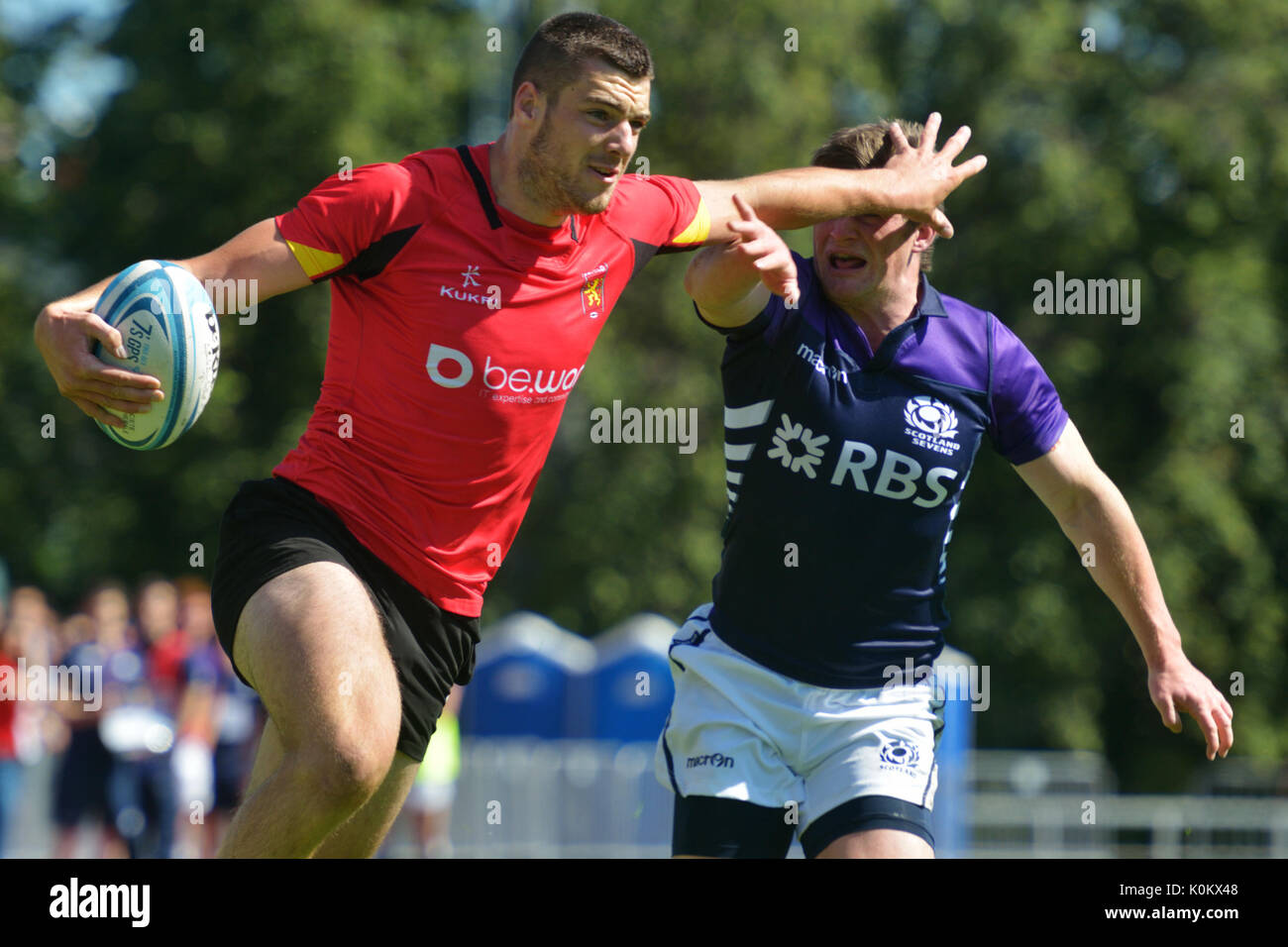 Moscow, Russia - June 29, 2014: Quarter final match between Scotland ...