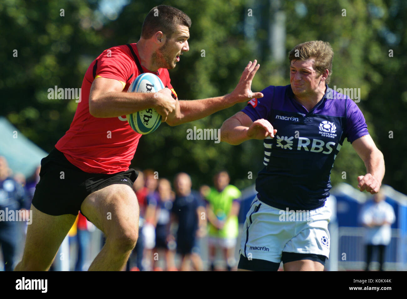 Moscow, Russia - June 29, 2014: Quarter final match between Scotland ...