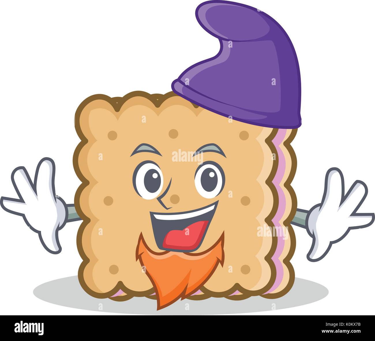 Elf biscuit cartoon character style Stock Vector Image & Art - Alamy