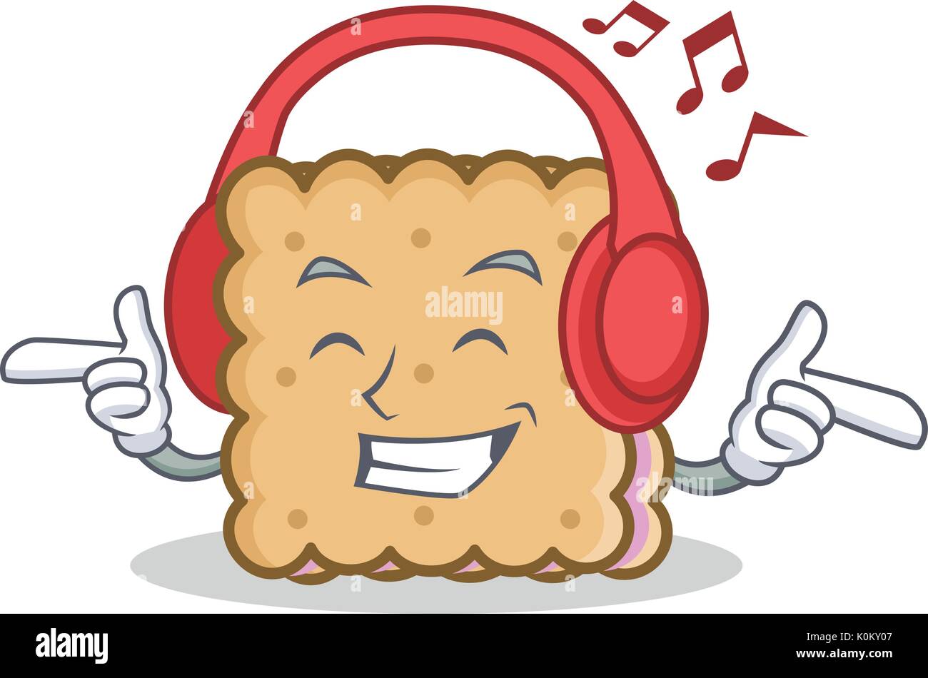 Biscuit cartoon hi-res stock photography and images - Alamy