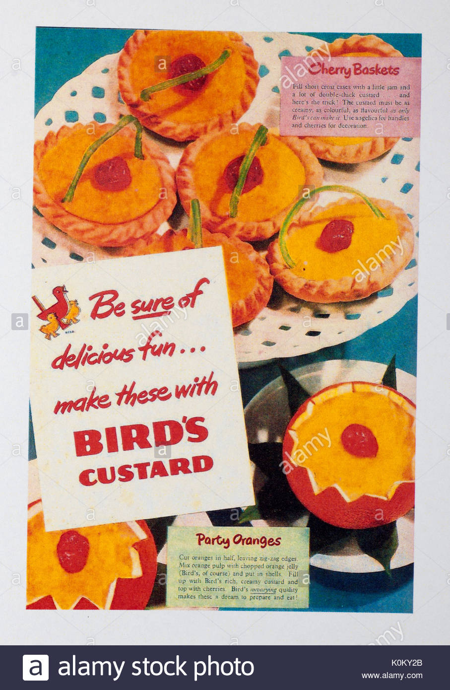 Birds Custard Vintage High Resolution Stock Photography and Images - Alamy