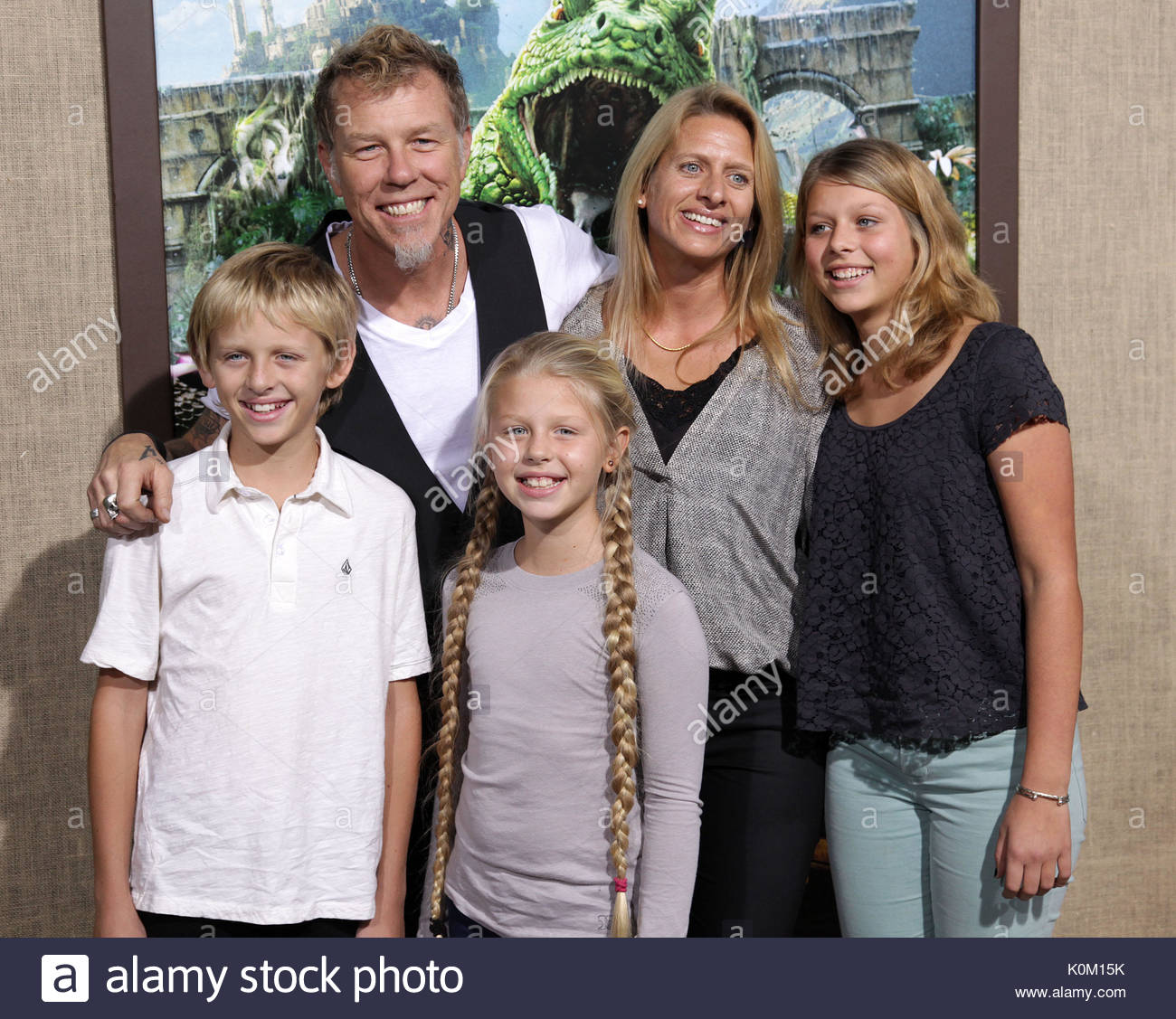 James Hetfield And Family Stock Photos & James Hetfield And Family ...