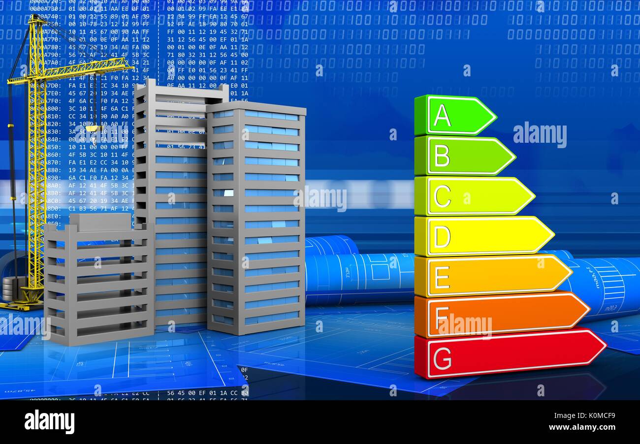 Binary numbers and buildings hi-res stock photography and images - Alamy