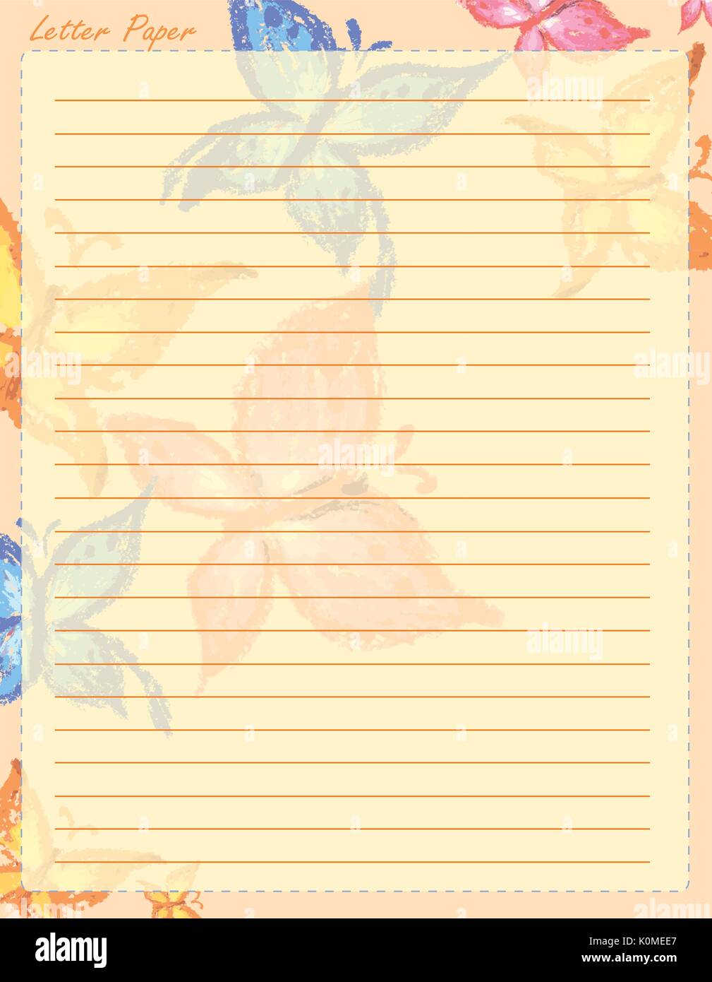 Paper page with , vector illustration Stock Vector Image & Art - Alamy