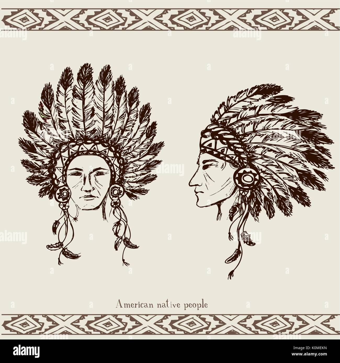 Native aboriginal Stock Vector Images - Alamy