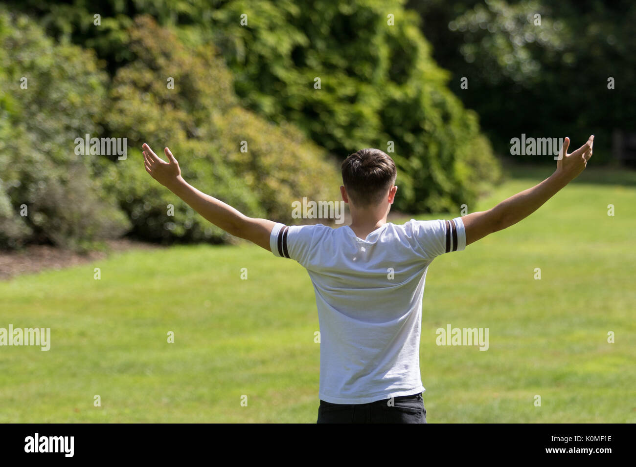 Arms Outstreched High Resolution Stock Photography and Images - Alamy